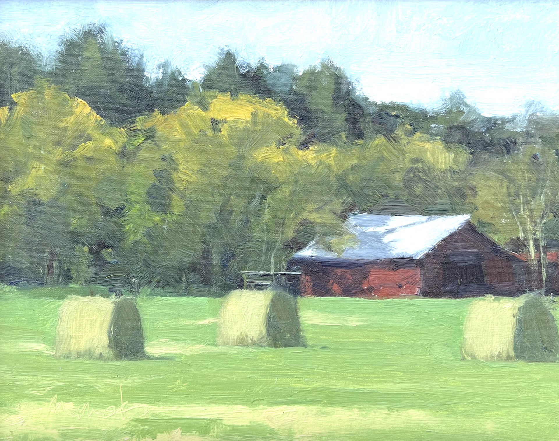 Bailey Road Barn by Kevin Menck | LEIPER'S CREEK GALLERY