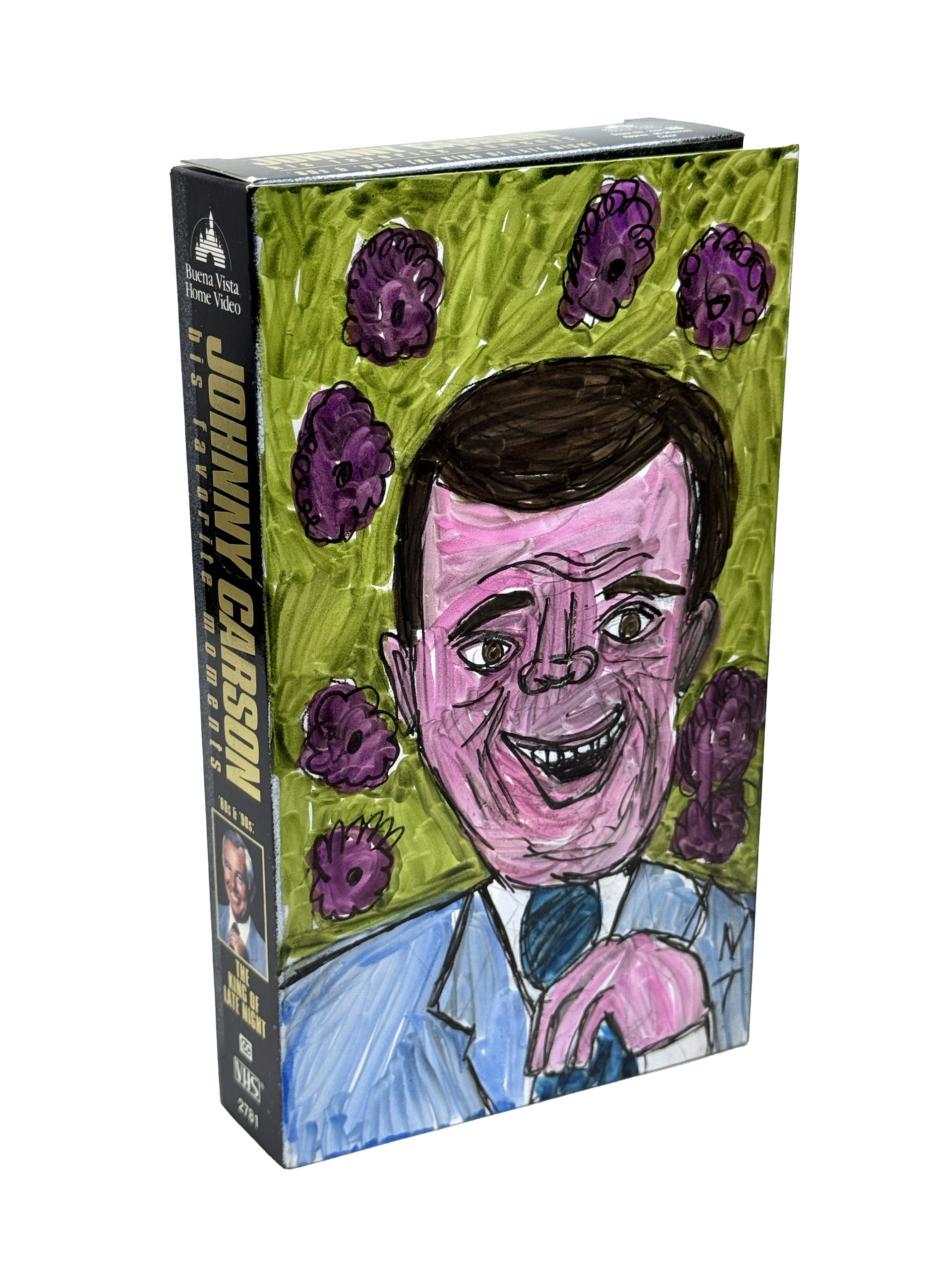 Johnny Carson VHS Tape by Nonja Tiller | Art Enables