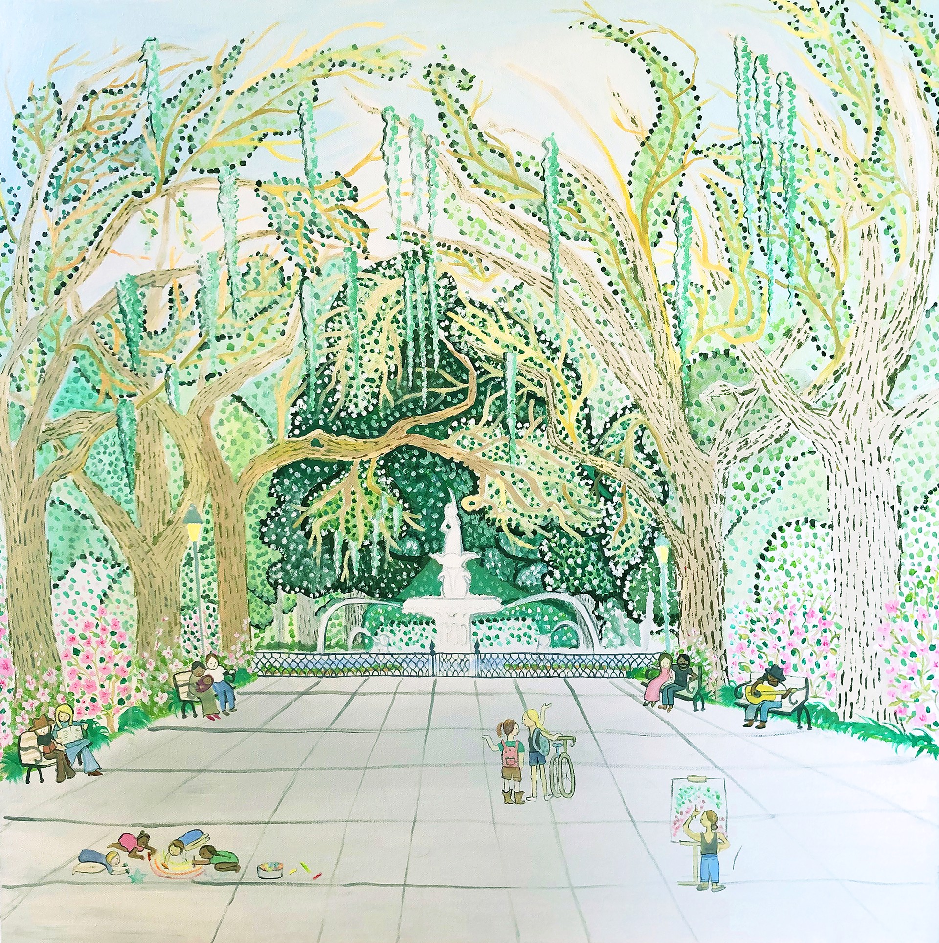 Forsyth Park by Hannah Lieberman | SCAD Art Sales