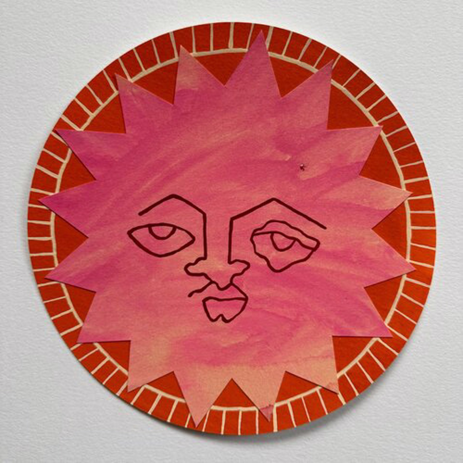 Picasso Sun Face 2 by Morgan Walker | Art and Light Gallery