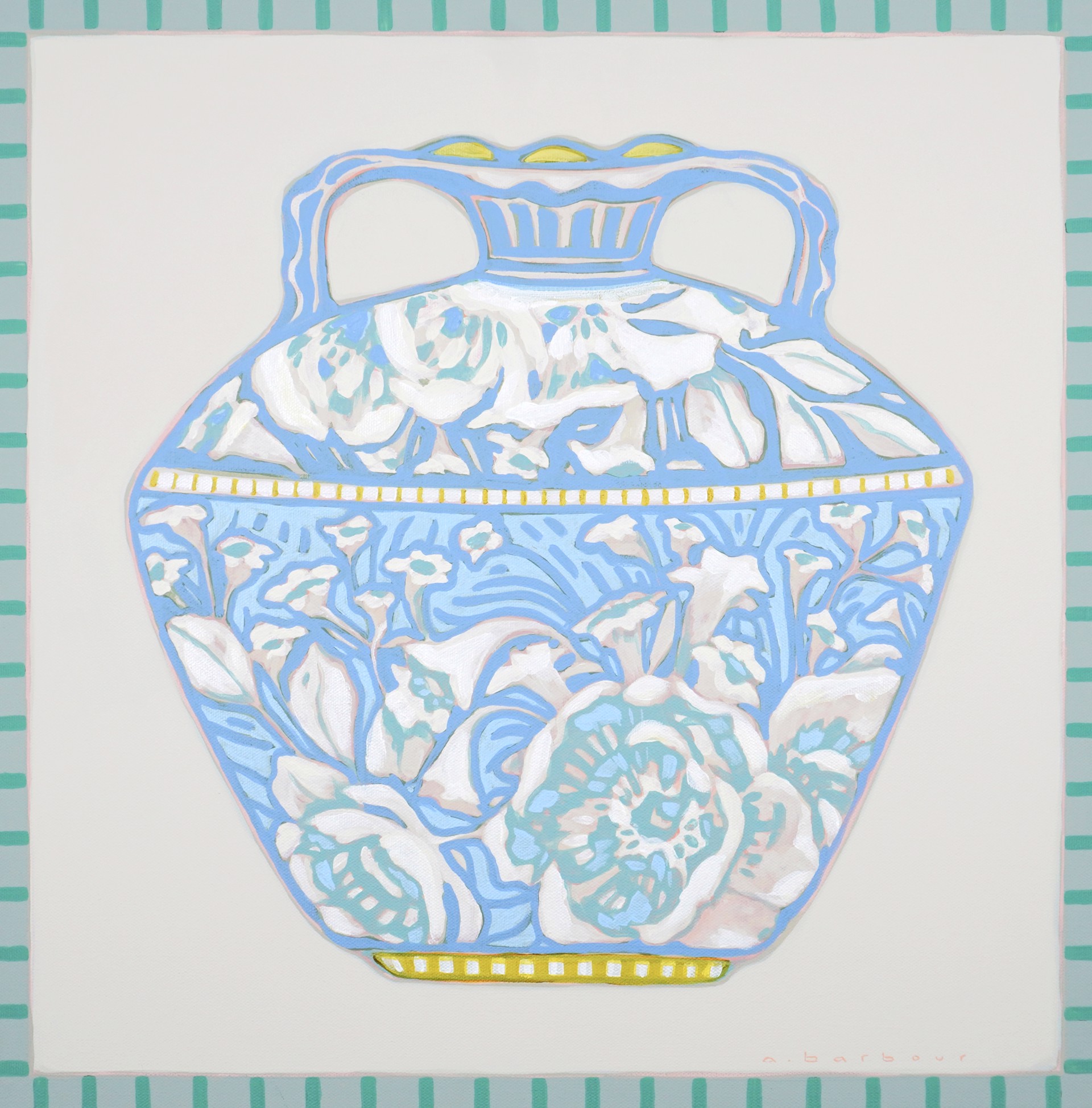 Blooming Chinoiserie by Anna Barbour | Hillary Whitaker Gallery
