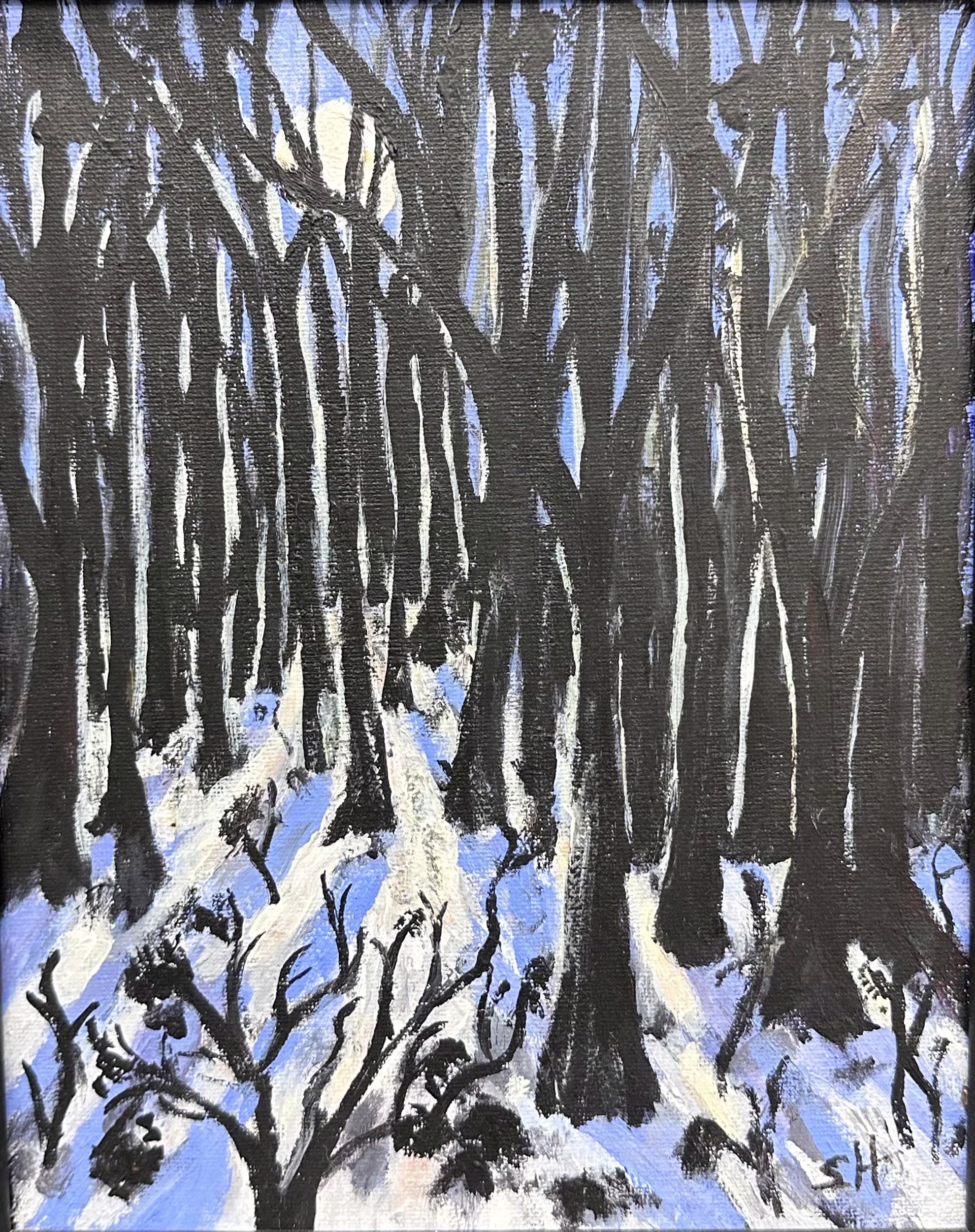 Moonlight Becomes You! by Susan Hanning | Red House Gallery & Studios