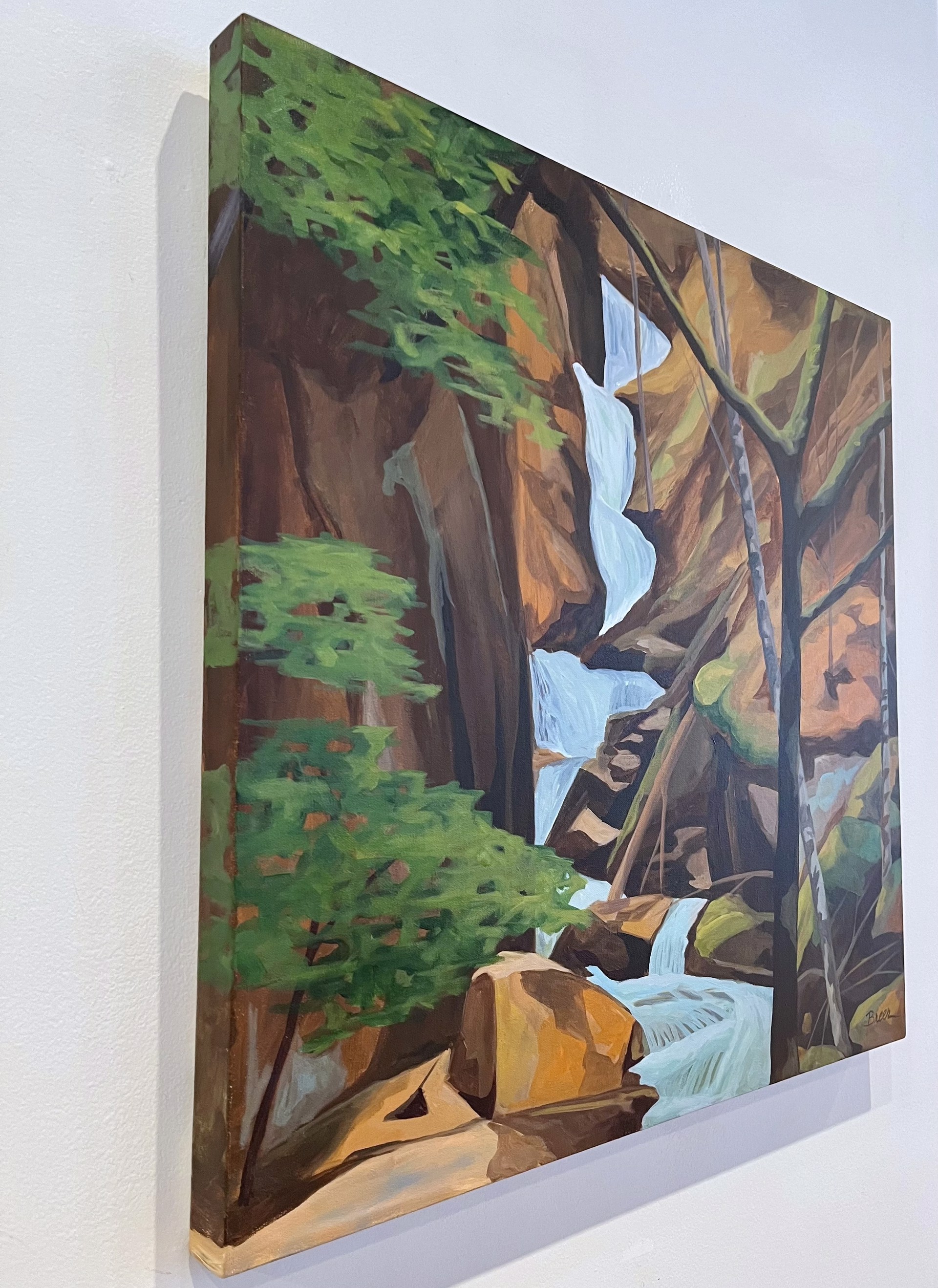 Huntington Falls by Catherine Breer | Portland Art Gallery