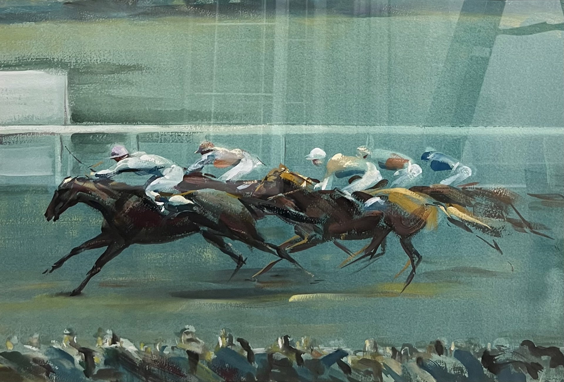 The Stretch, Longchamp by John R. Skeaping | Cross Gate Gallery