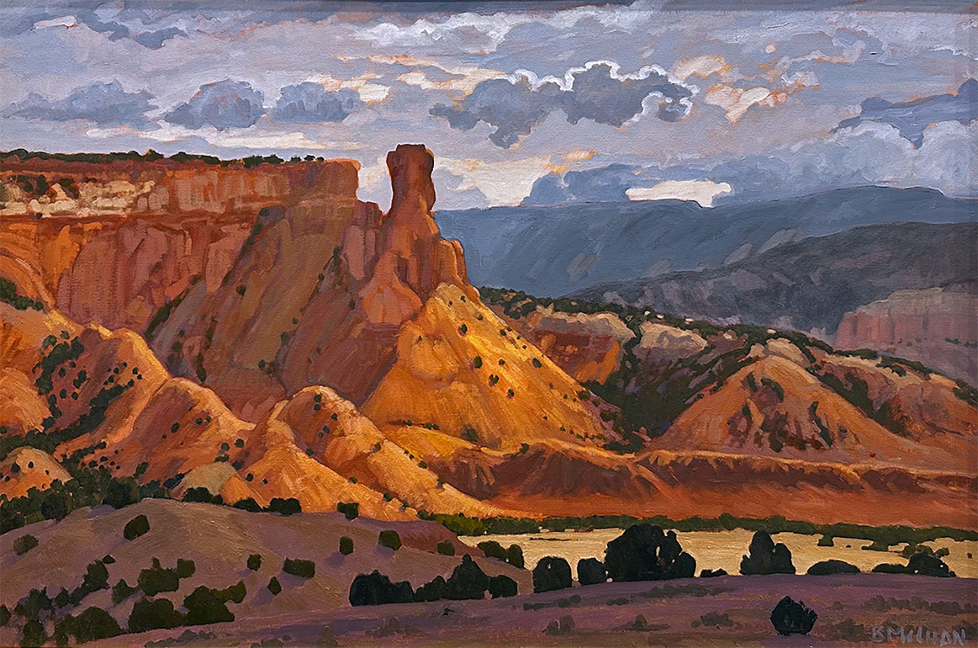 Chimney Rock Ghost Ranch by Barry McCuan | Windsor Betts
