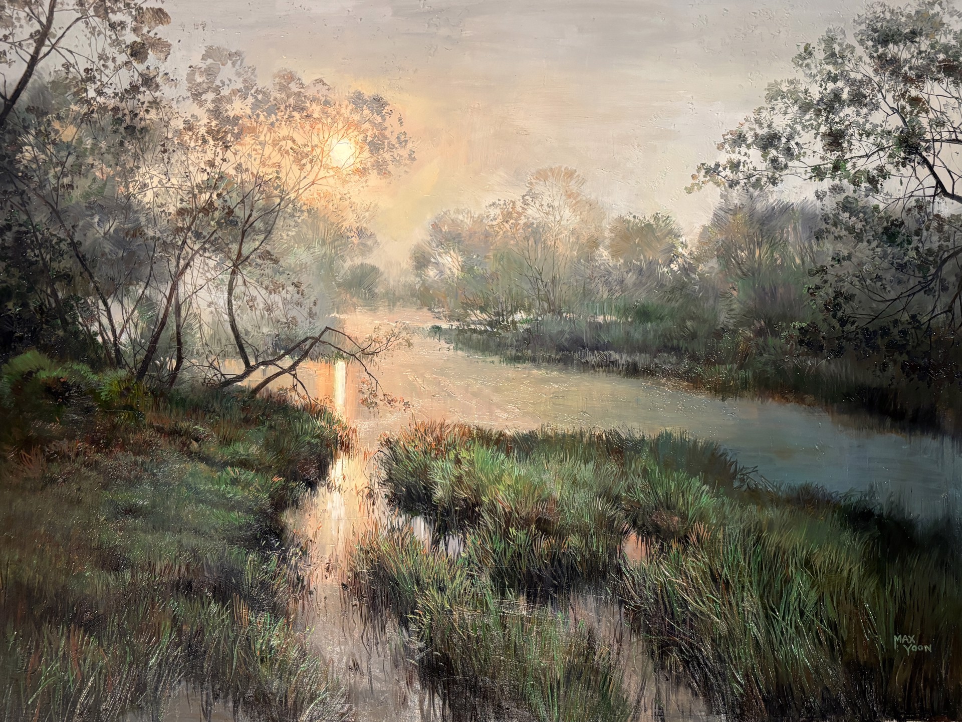 SUN REFLECTION by MAX YOON | Stonebridge Art Gallery
