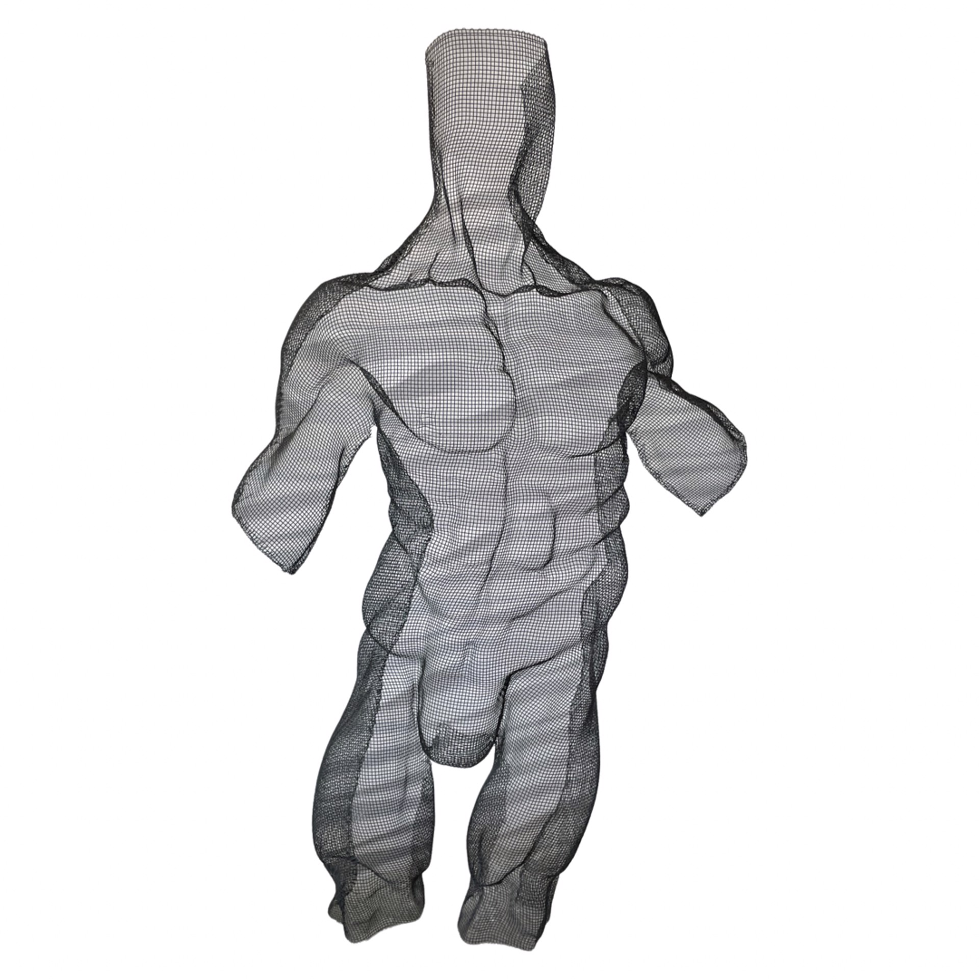 "Male Mesh Torso" by Ofer Rubin | Elena Bulatova Fine Art