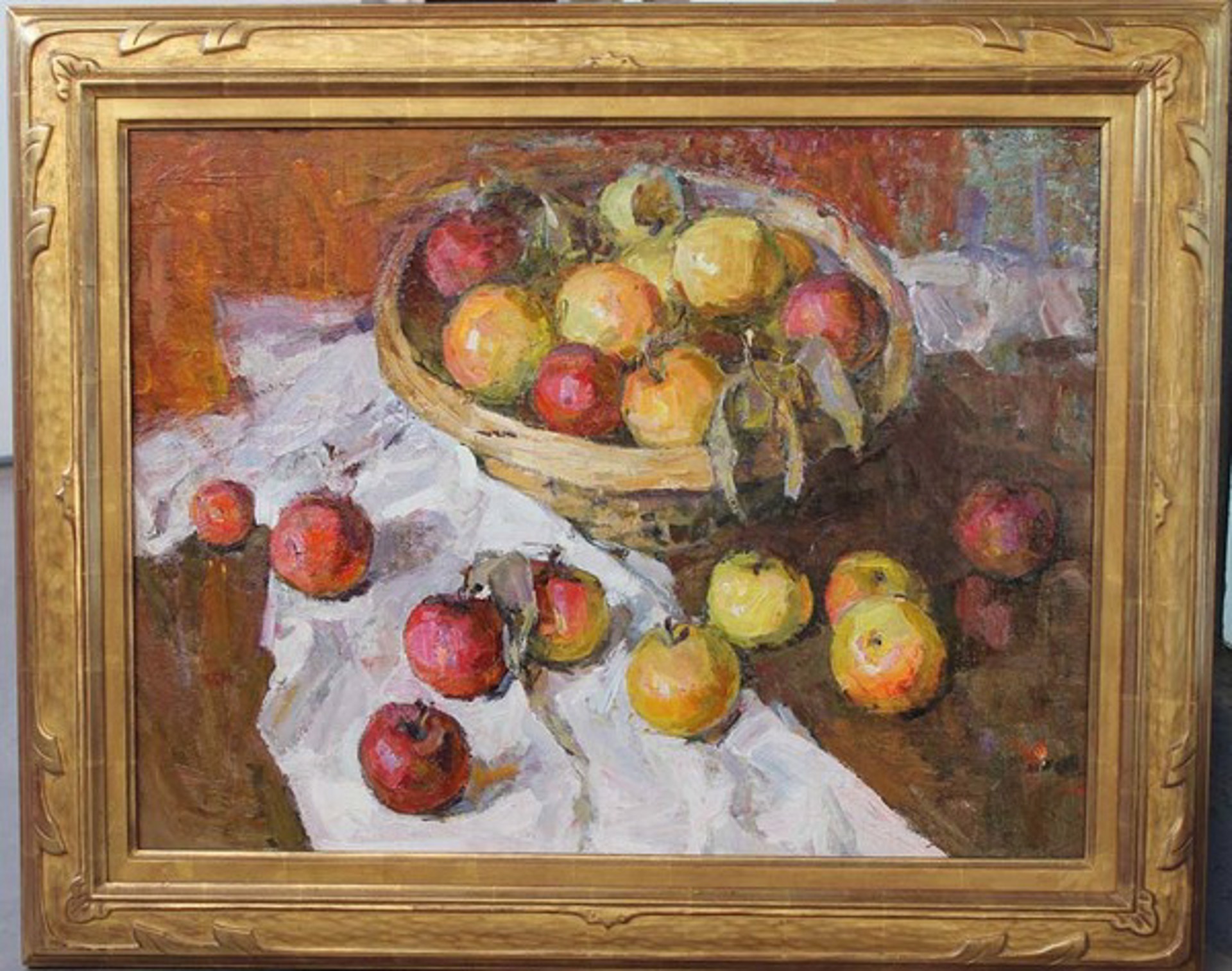 Still Life with Apples by Nikolai Shevchenko | Paul Scott Gallery