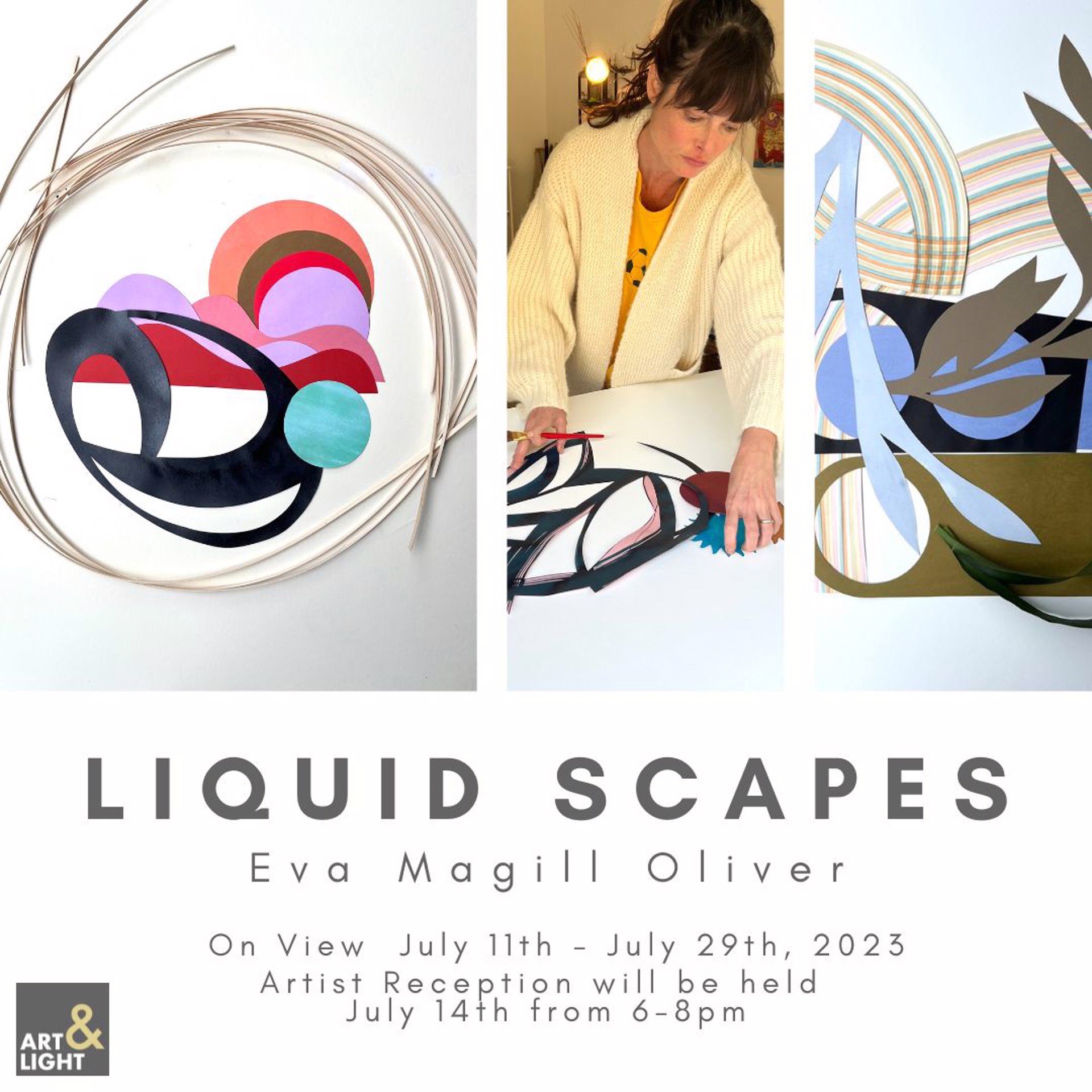 LIQUID SCAPES | Eva Magill Oliver | Art and Light Gallery