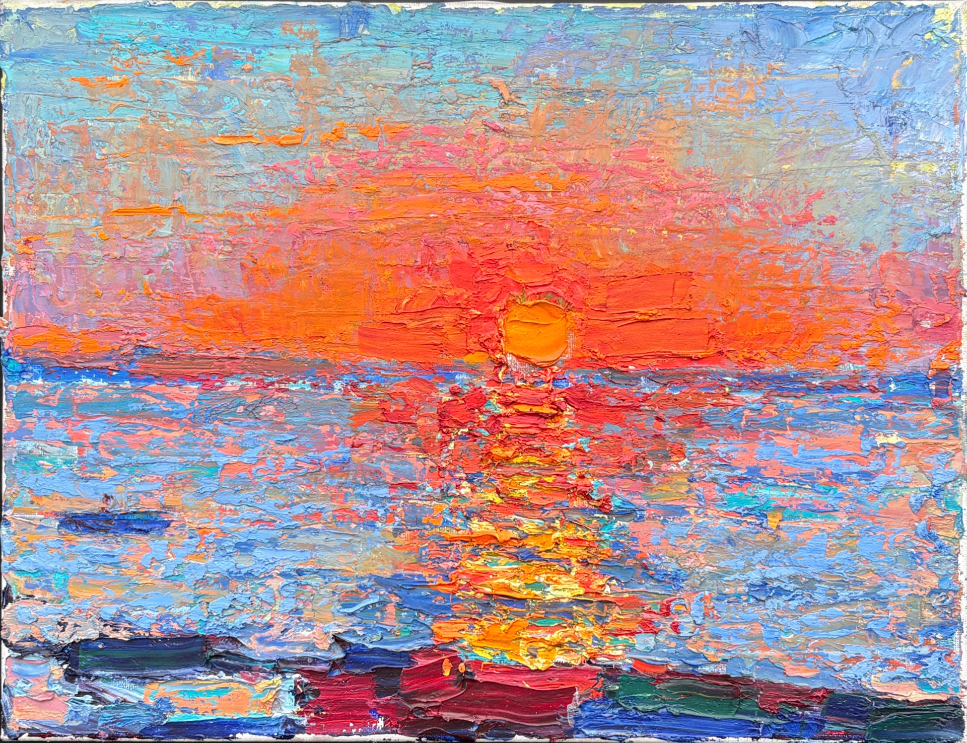 Rockport Sunset by Allen Hirsch | The American Art Gallery