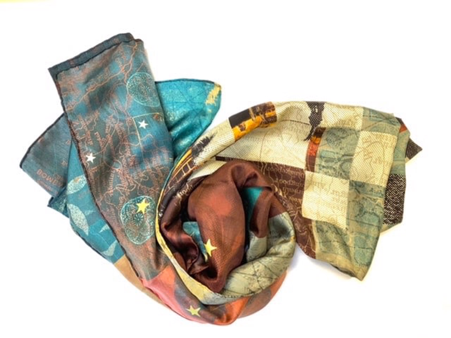 Yatra Scarf (Flame) by Neil Bottle | Contemporary Applied Arts