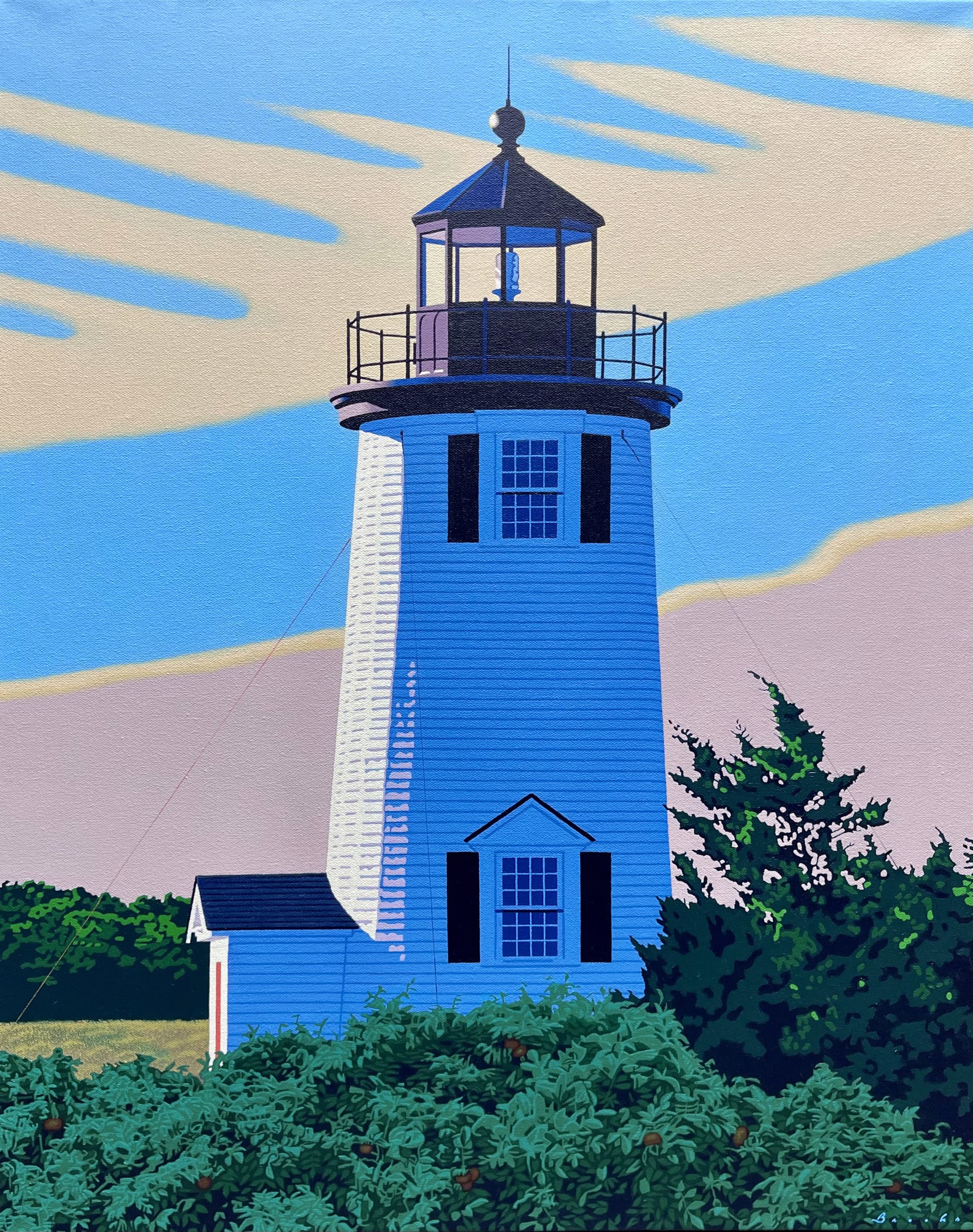 Cape Pogue Light by Rob Brooks | Eisenhauer Gallery