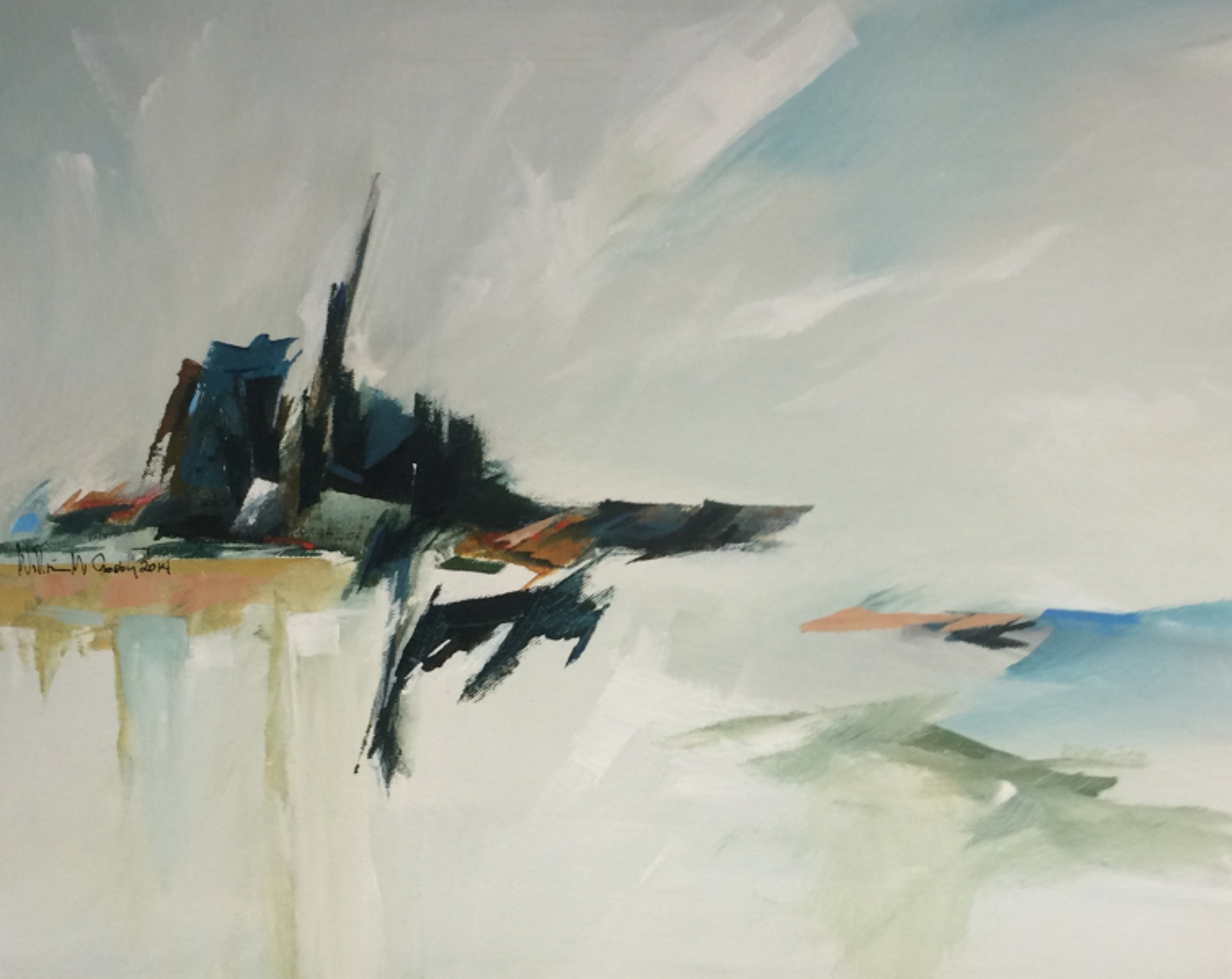 Coastal Abstractions I by William Crosby | Portland Art Gallery