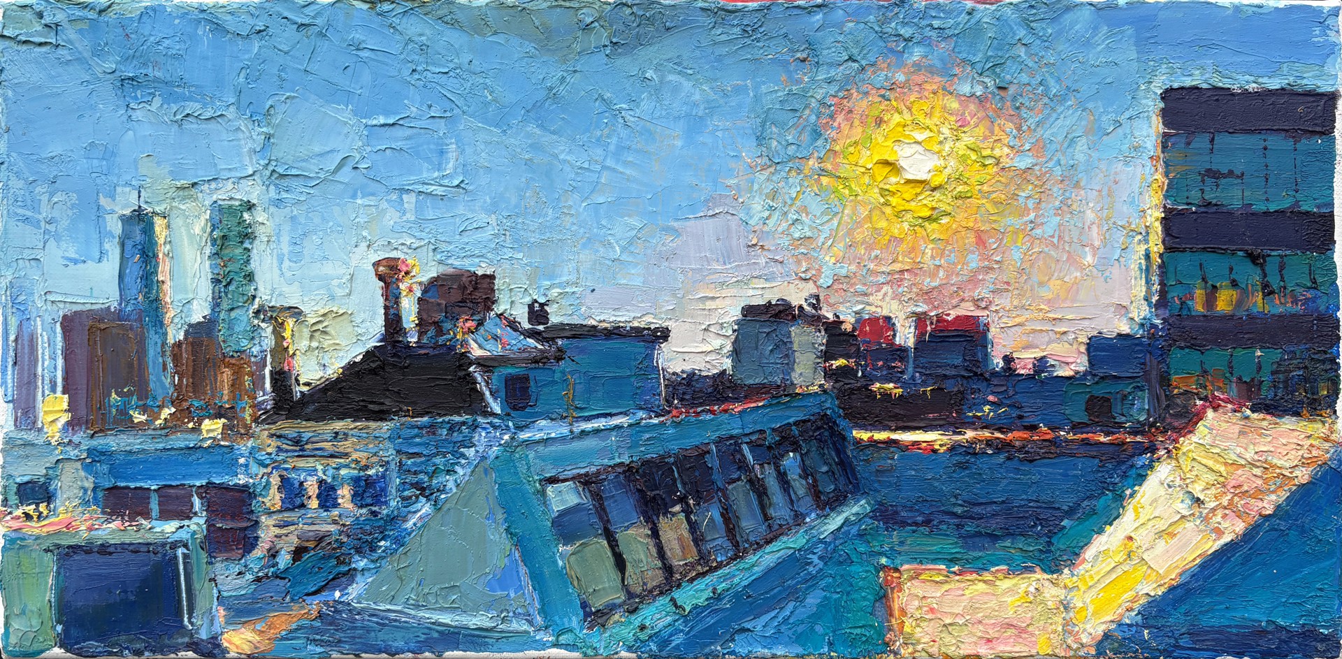 Soho Rooftop by Allen Hirsch | The American Art Gallery
