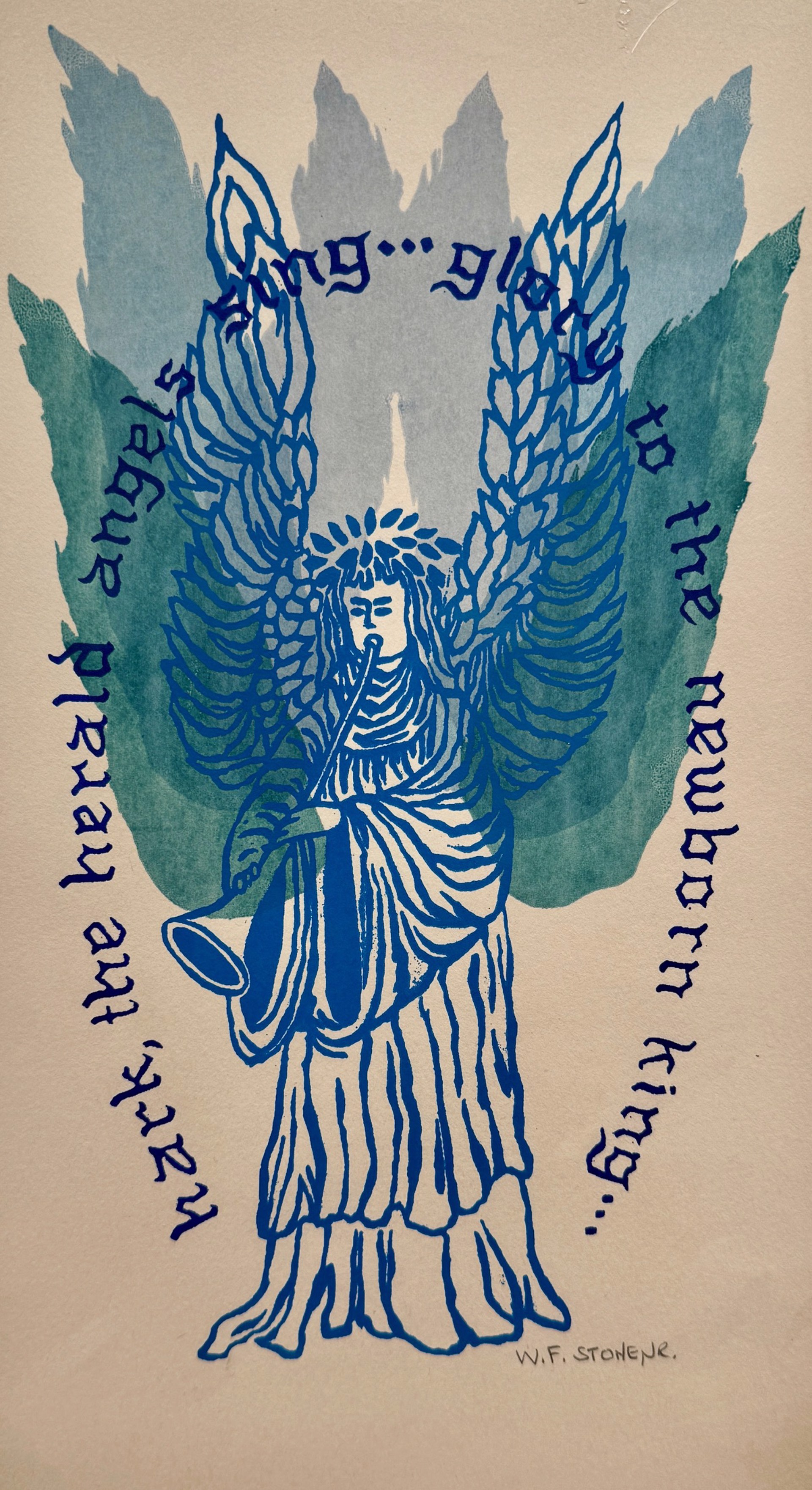Hark the Herald... by William F. Stone | Carmel Art Association