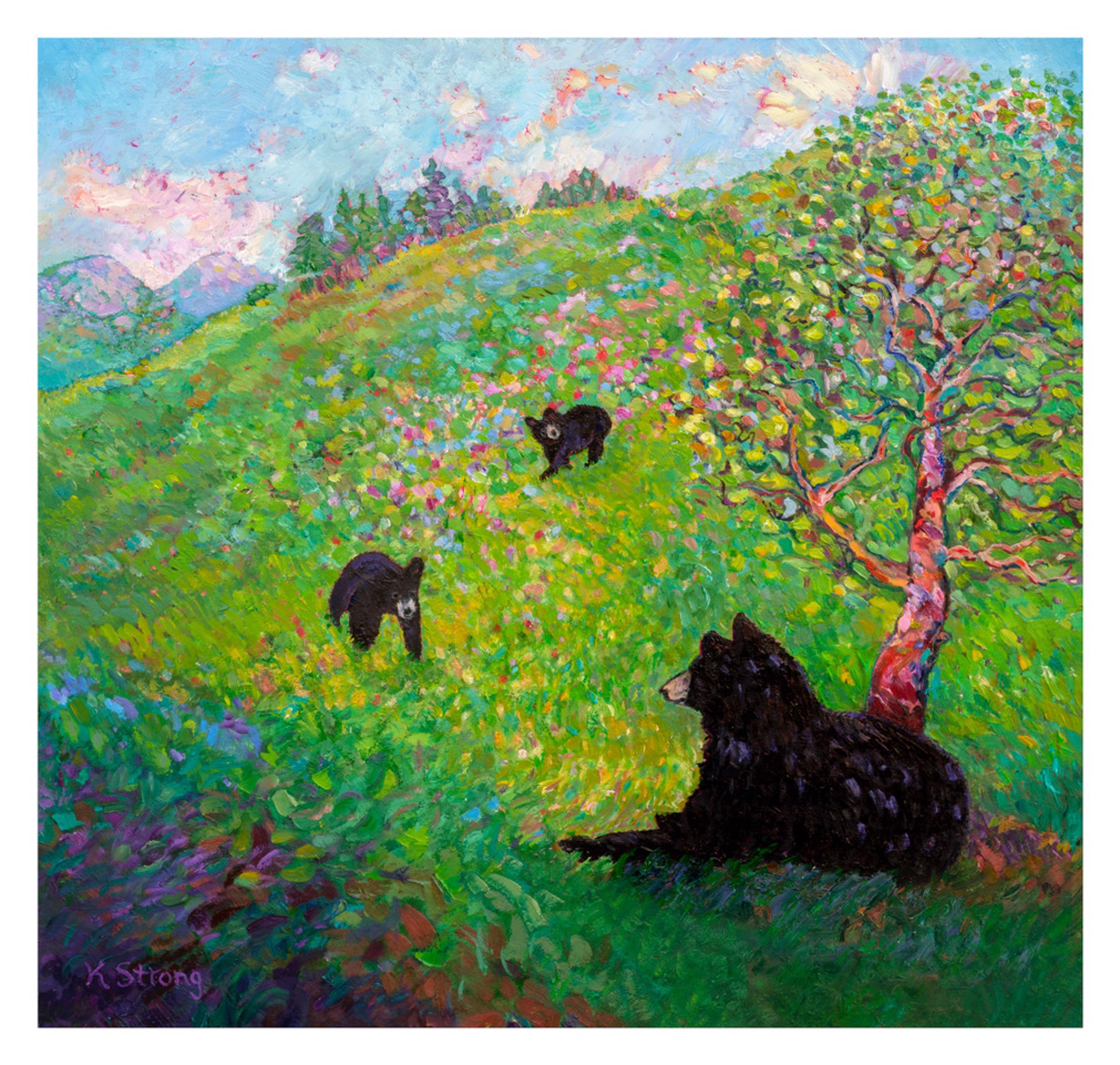 A Summer Evening by Kare A. Strong | Red House Gallery & Studios