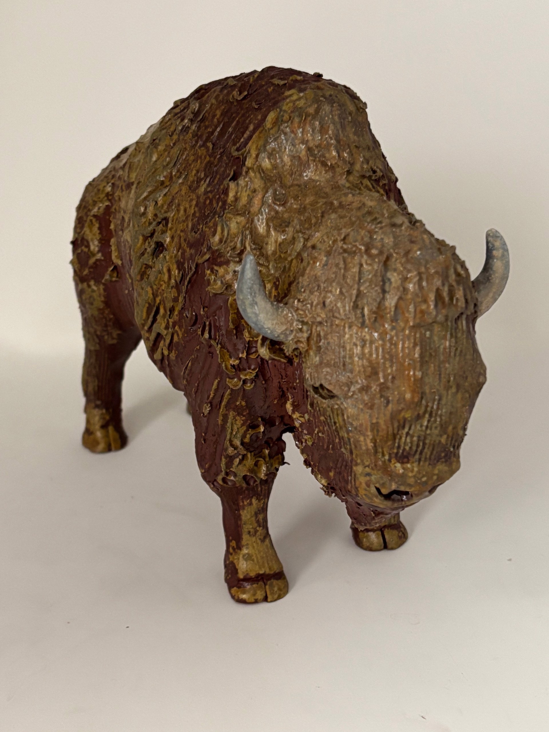 Shaggy Buffalo Front Facing by Brian Horsch | Leopold Gallery + Art ...