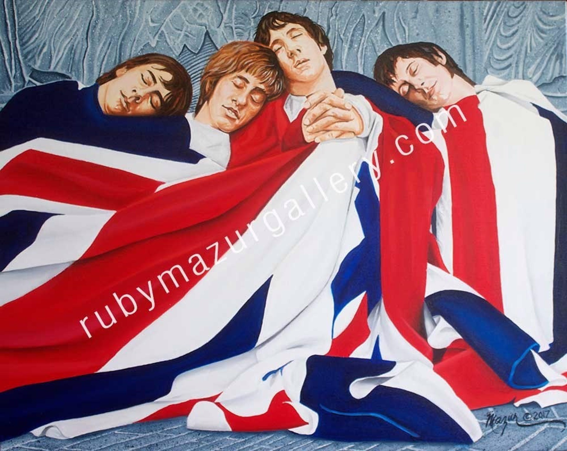 "THE WHO" Original by Ruby Mazur | Bill Wyland Galleries Lahaina LLC