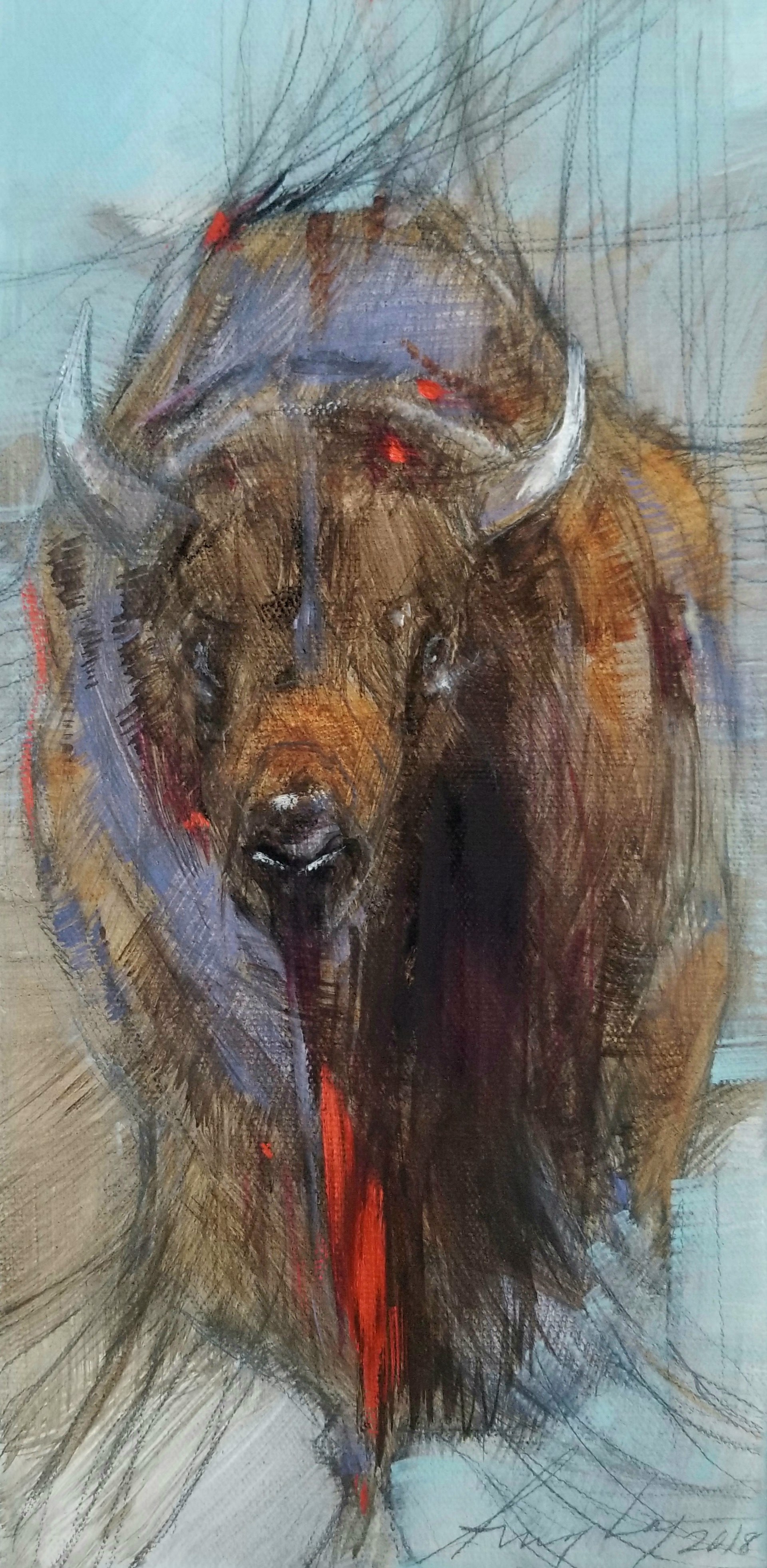 Little Bison by Amy Lay | Montana Trails Gallery