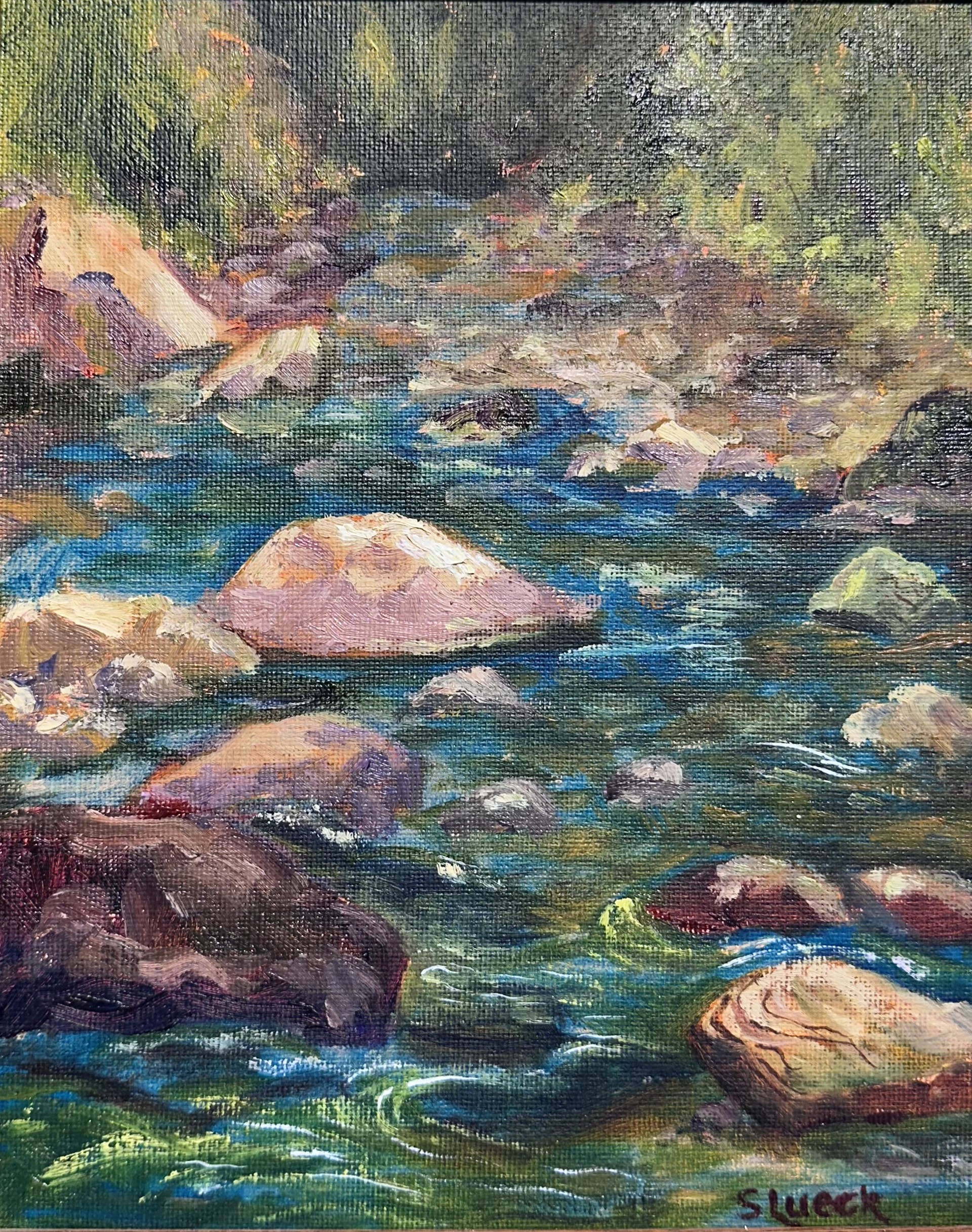 Curtis Creek by Susan Lueck | Red House Gallery & Studios