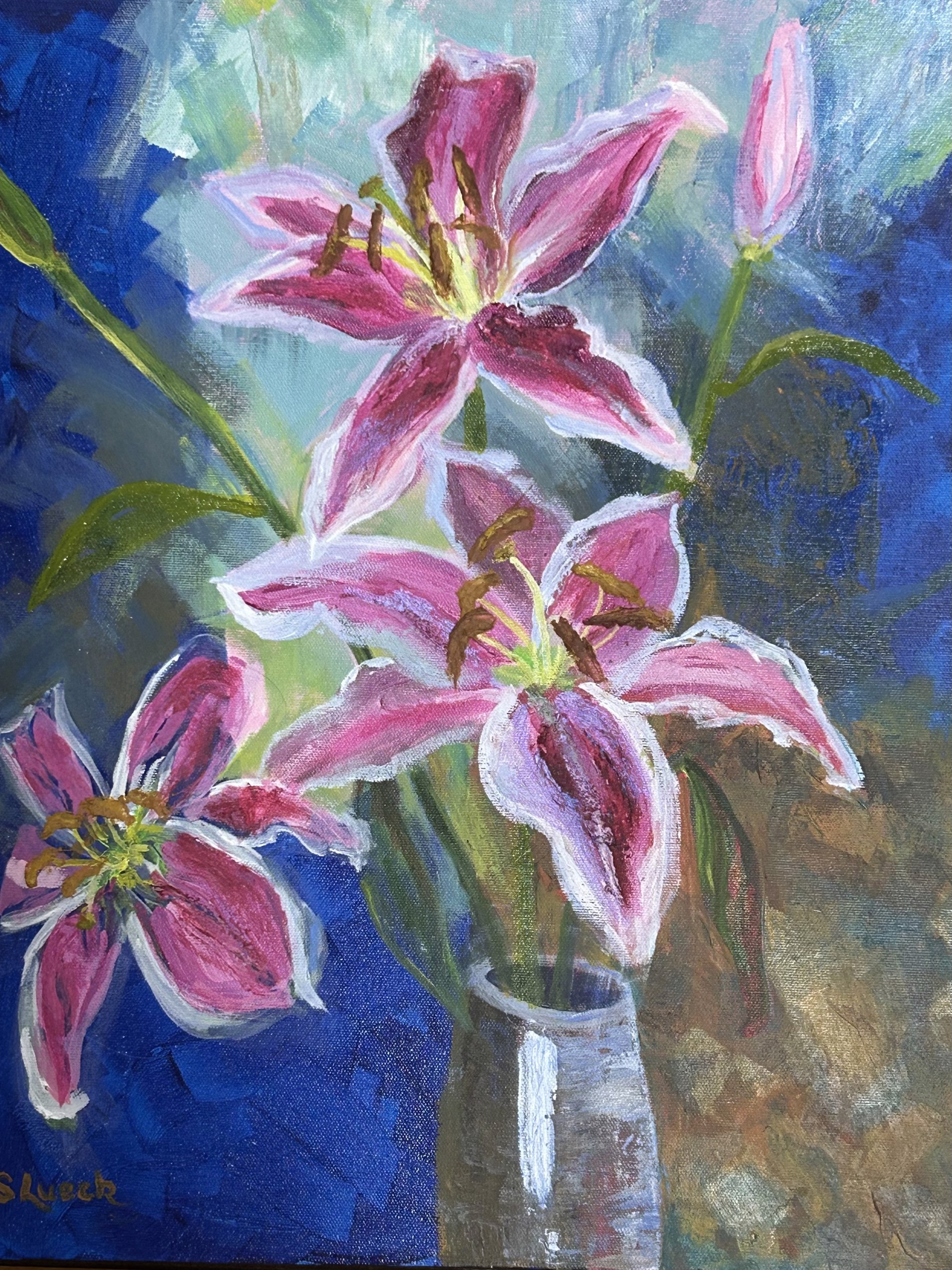Lively Lilies by Susan Lueck | Red House Gallery & Studios