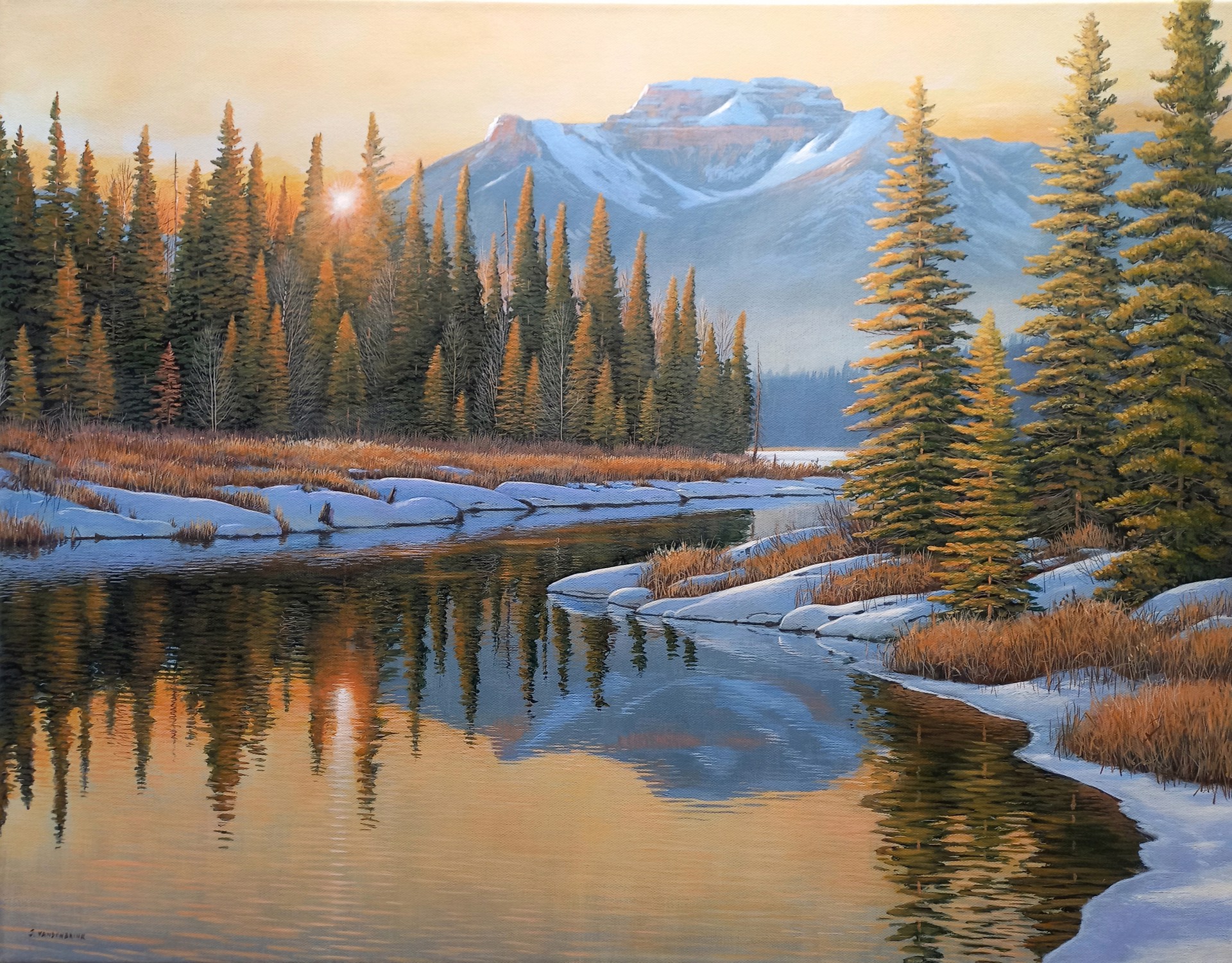 Vermilion Gold by Jake Vandenbrink | Mountain Galleries