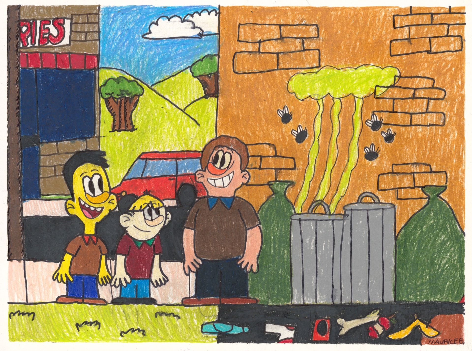 Trash by Maurice Barnes | Art Enables