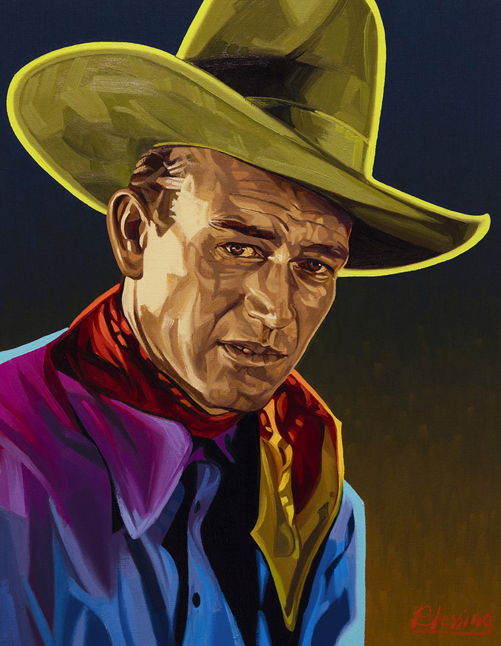 A QUIET PEACEFUL STRENGTH by Michael Blessing | Montana Trails Gallery