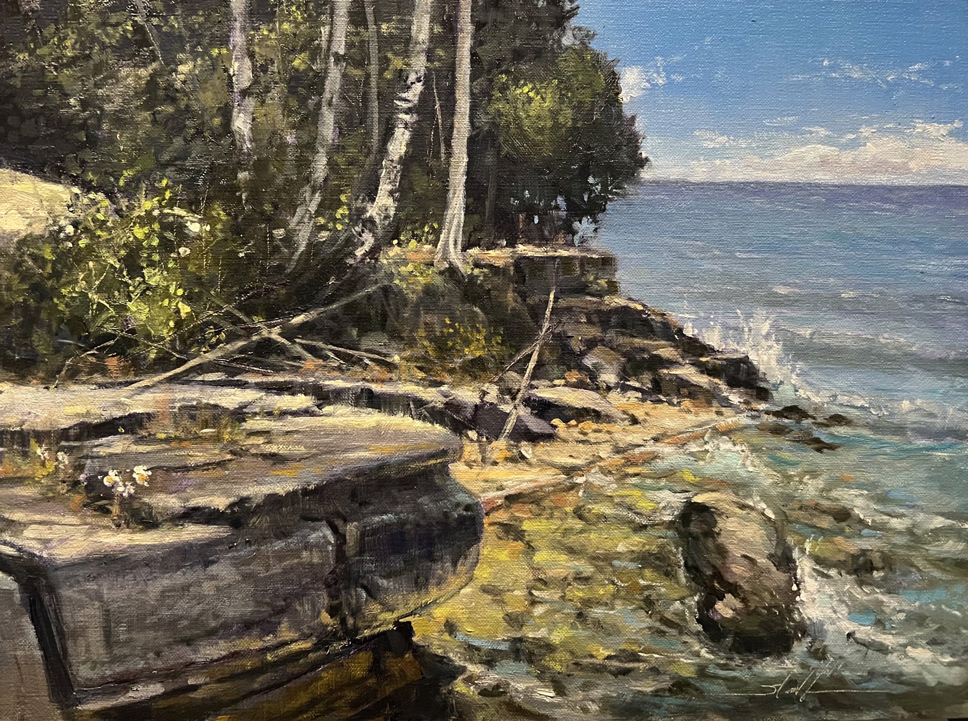 Shores of Door by Steve Stauffer | Woodwalk Gallery
