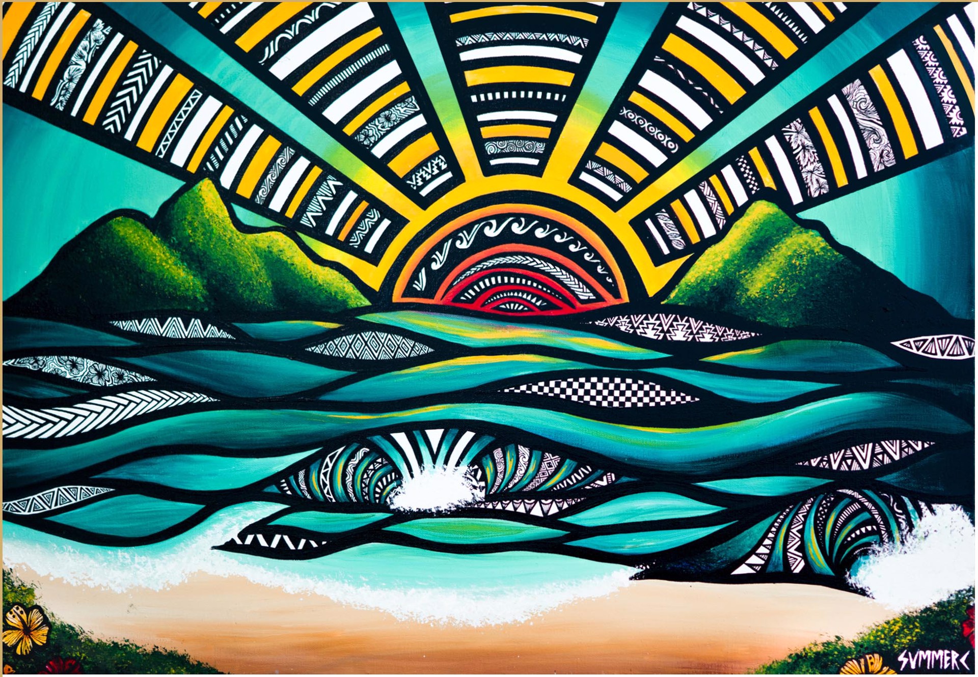 Lanikai by Summer Colmus | Wy's Galleries
