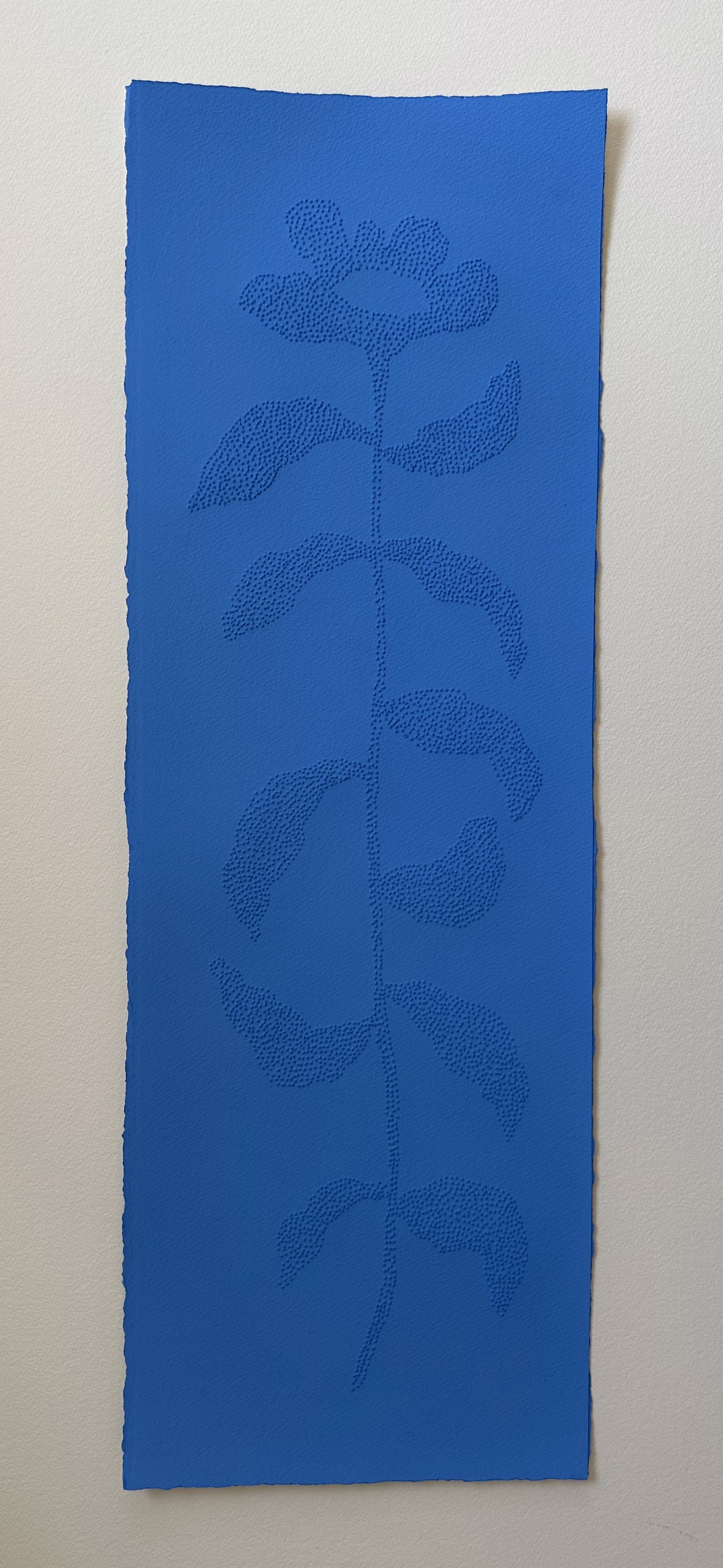 Tall Blue Flower by Morgan Walker | Art and Light Gallery