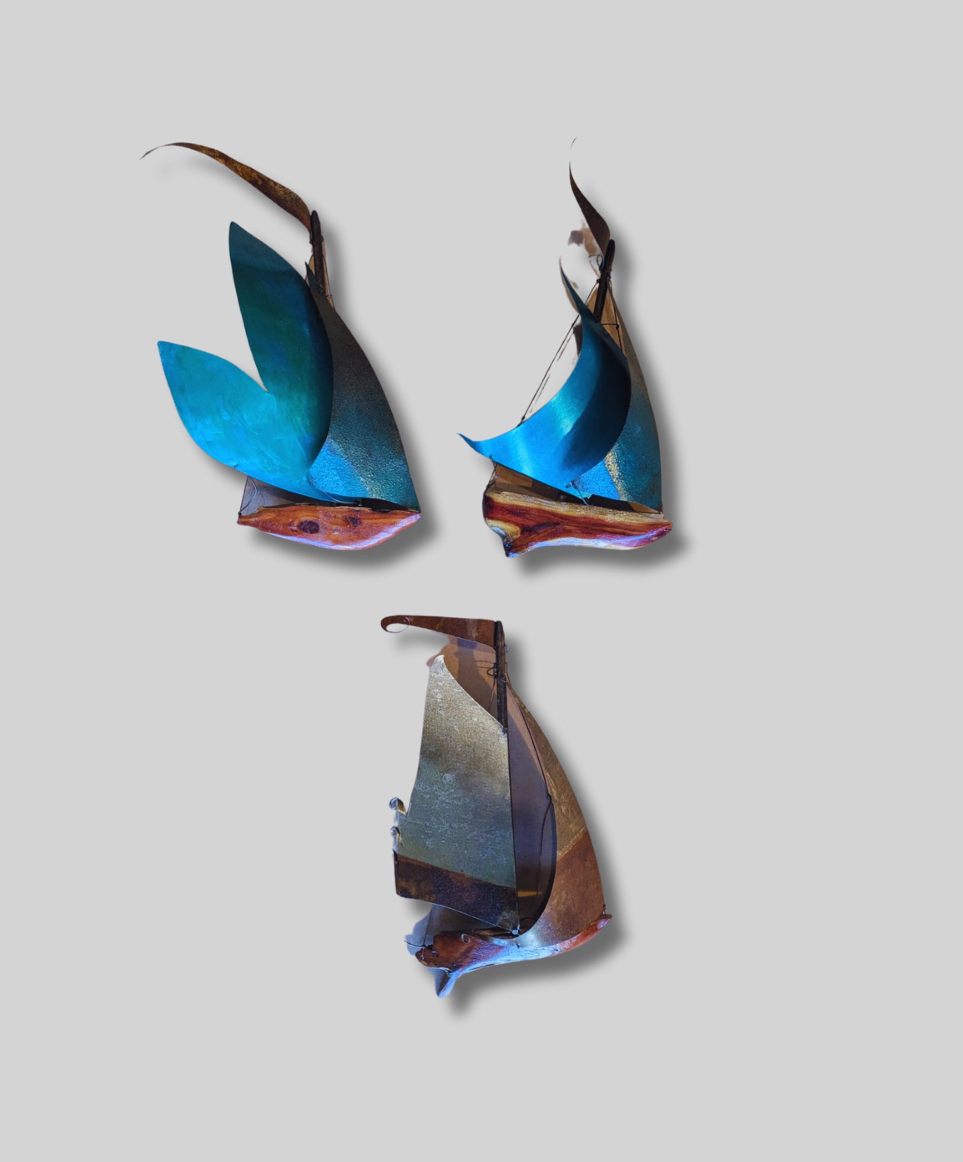 Mini Boat - Two Sails by Jorge Lastra | Grand Bohemian Gallery