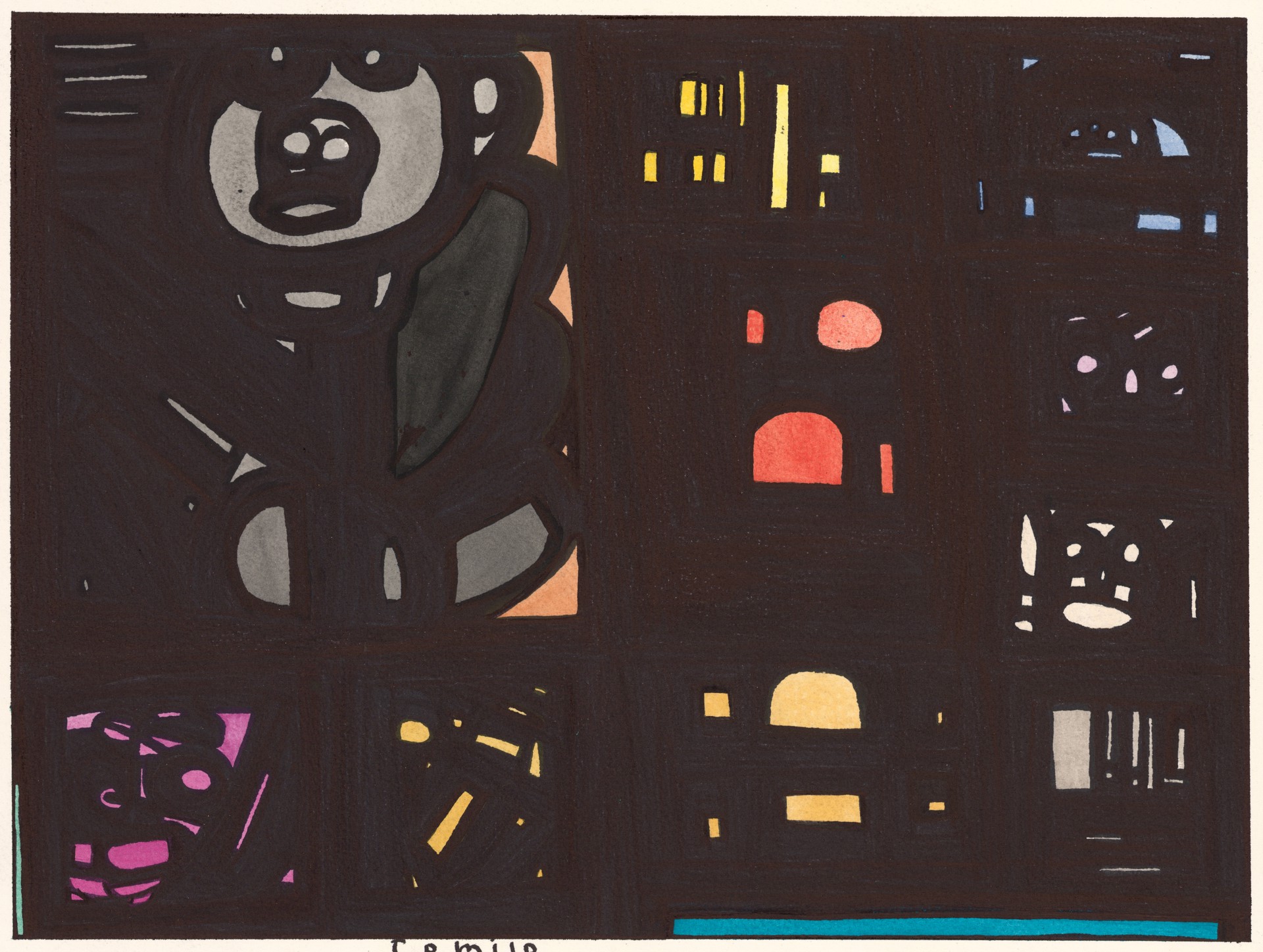 Collage by Jamila Rahimi | Art Enables