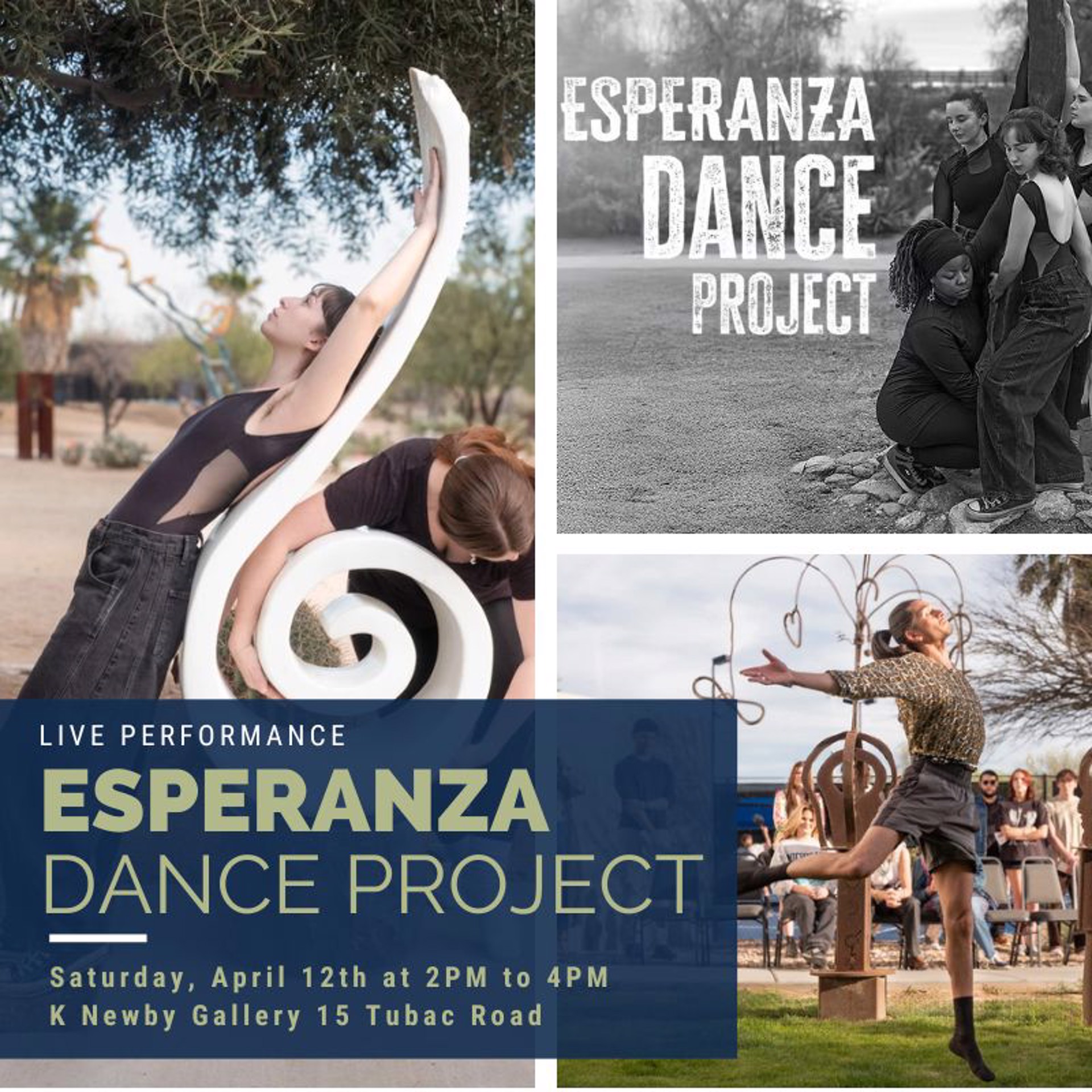 Esperanza Dance Project - Live Performance 2PM - 4PM | K Newby Gallery