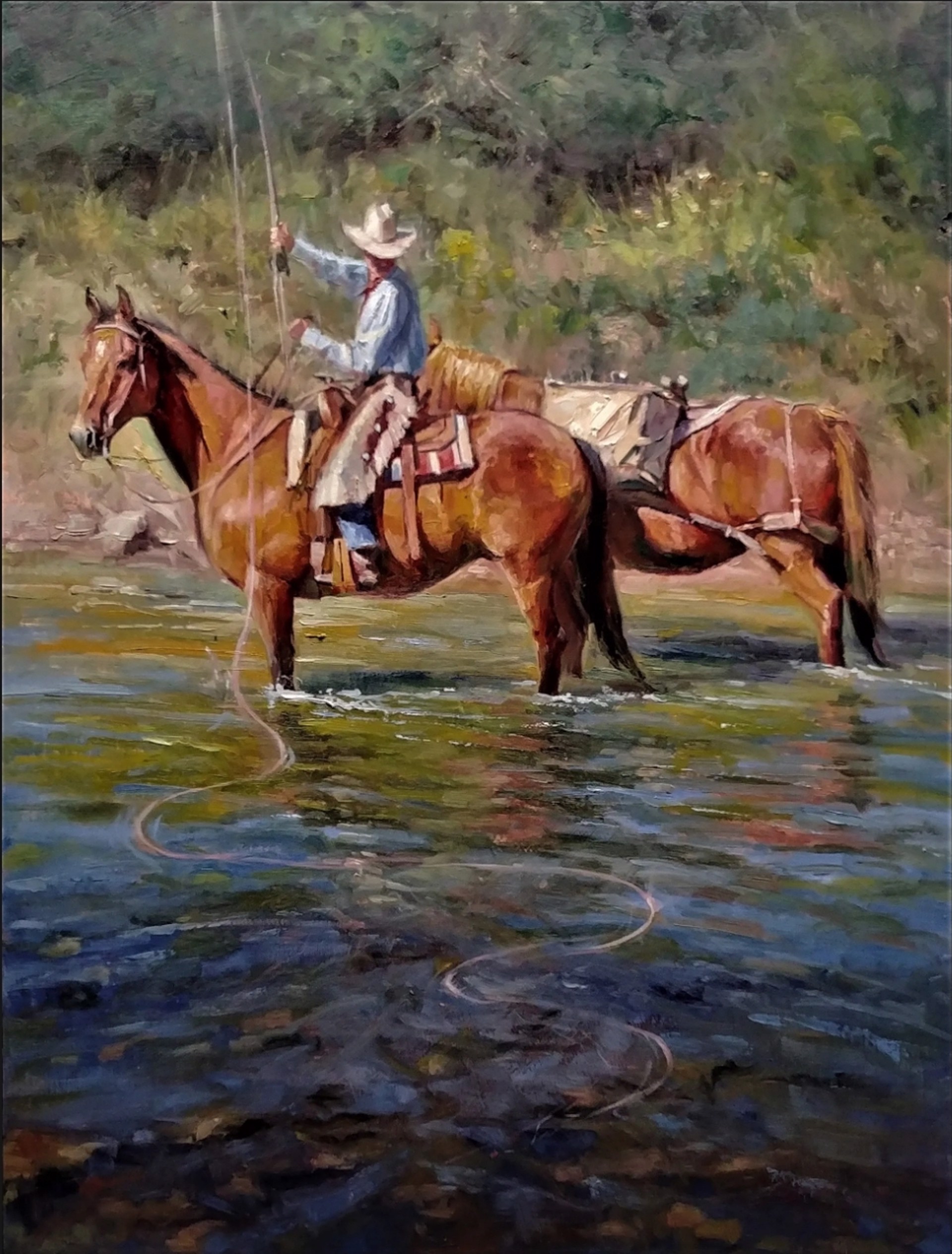 Catching Lunch by Rick Kennington | Cassens Fine Art
