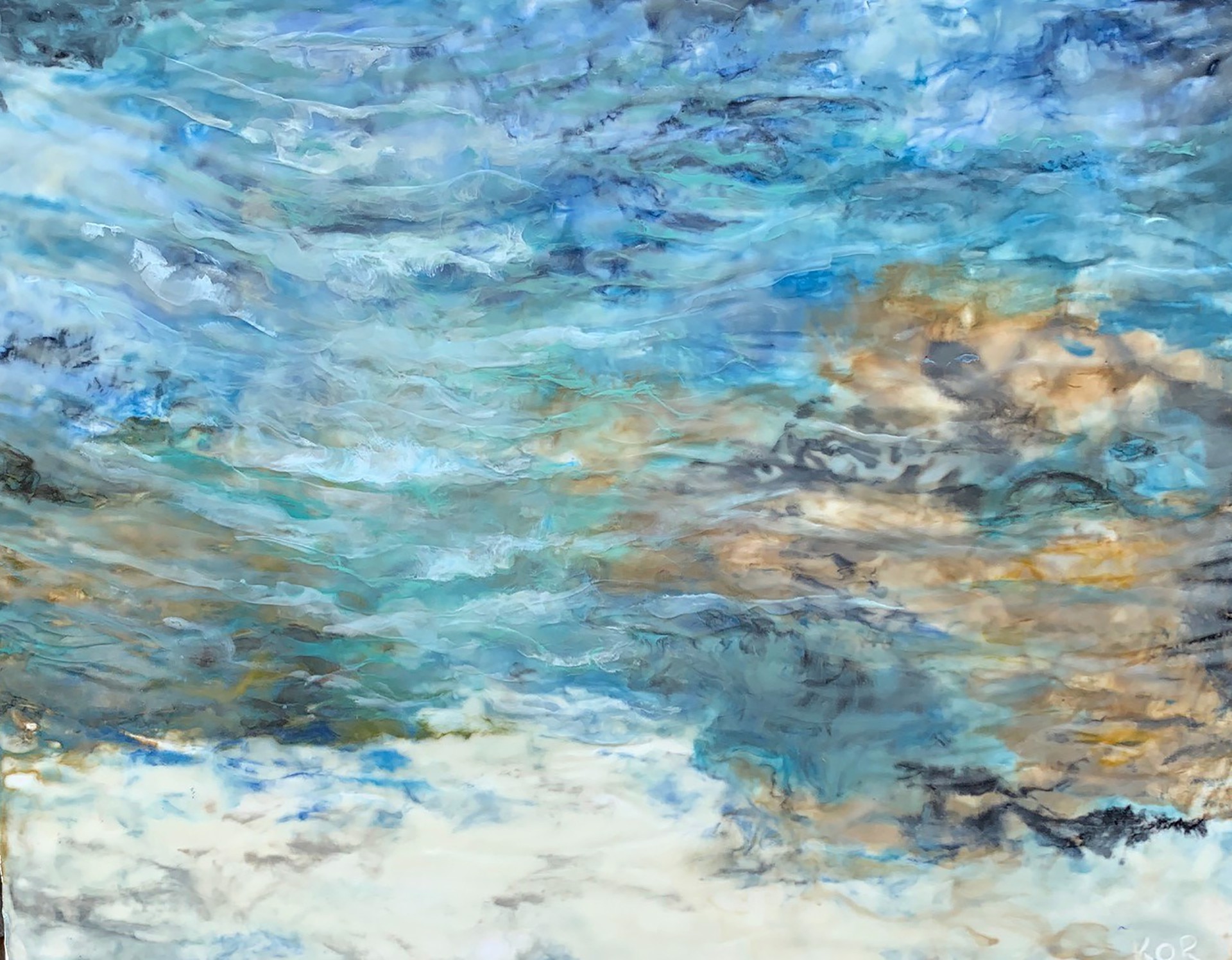 Ebb Tide by Kathy Ostrander Roberts | Maine Art Hill