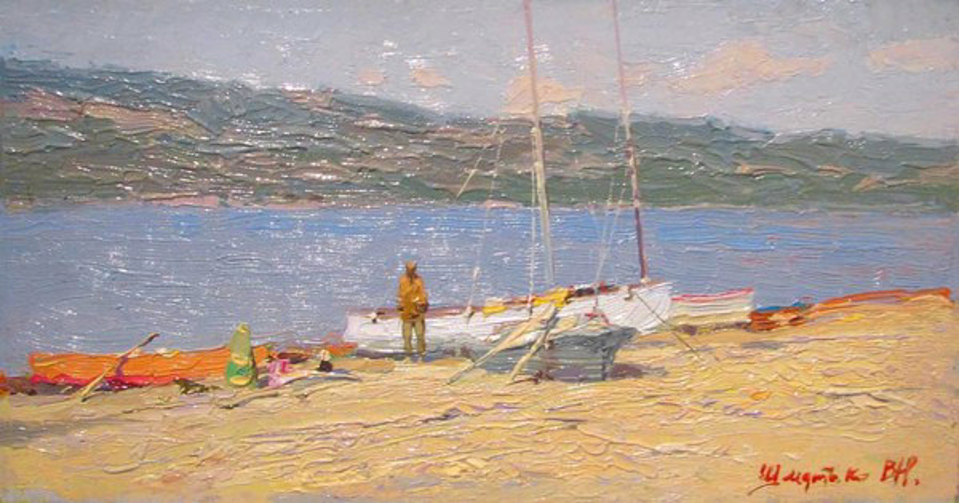 On The Beach by Valery Shmatko | Paul Scott Gallery