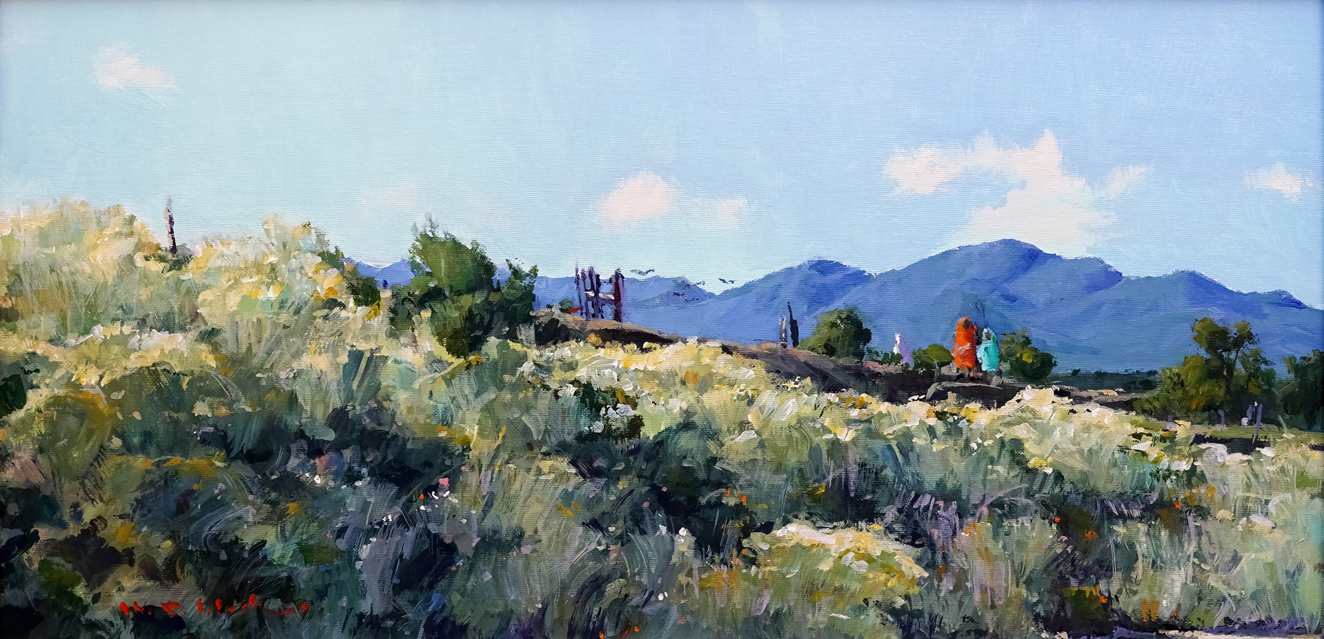Arroyo Trail by William C. Hook | Meyer Gallery