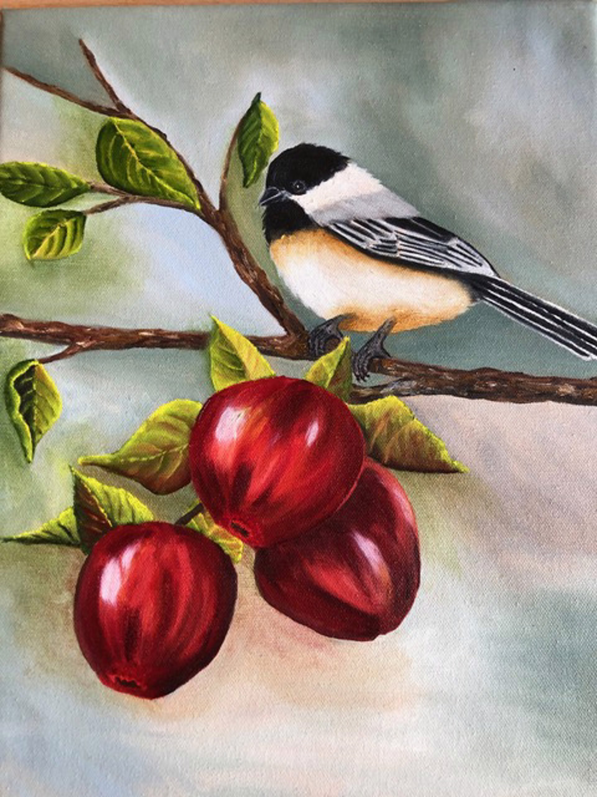 My Little Chickadee by Carla Hood | Art on the Square Gallery