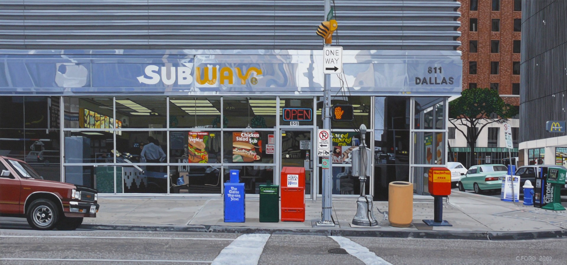 Subway downtown store
