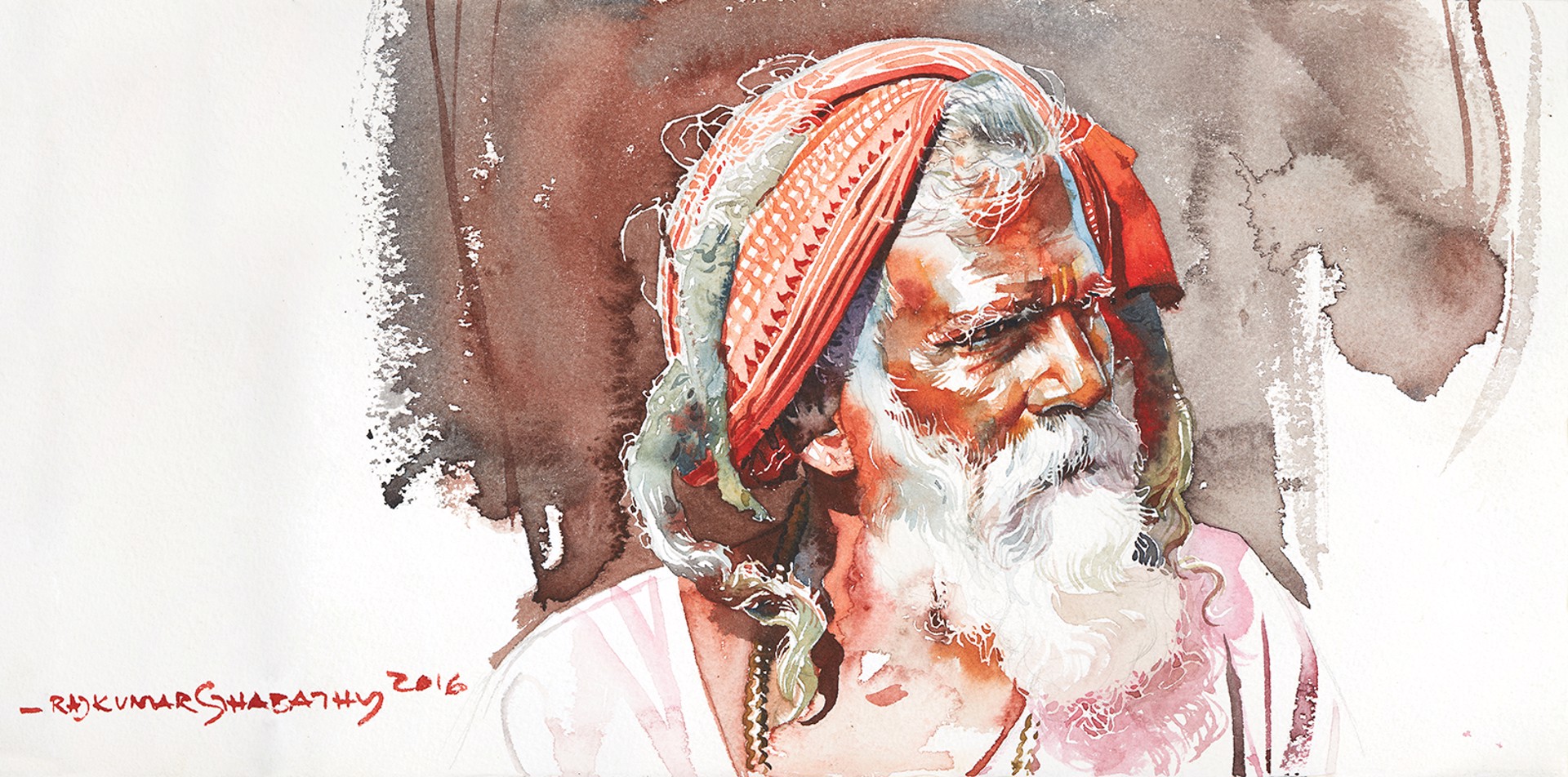 Poster Rambo Rajkumar Portrait Series 85 By R. Rajkumar Sthabathy