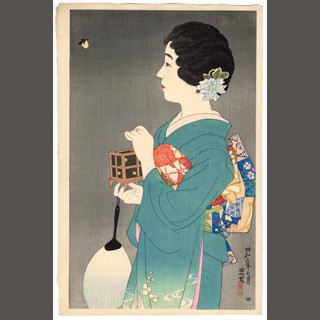 Enjoying the Evening Cool by Shinsui | The Art of Japan Enjoying the Evening Cool by Shinsui | The Art of Japan