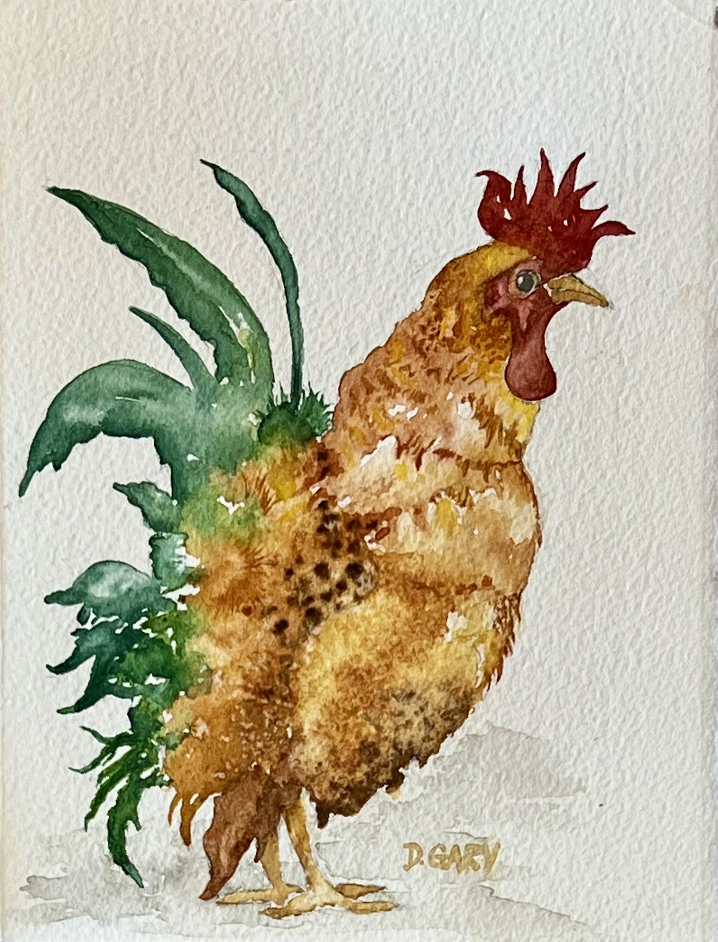 Red Rooster by Debbie Gary | ArtCloud