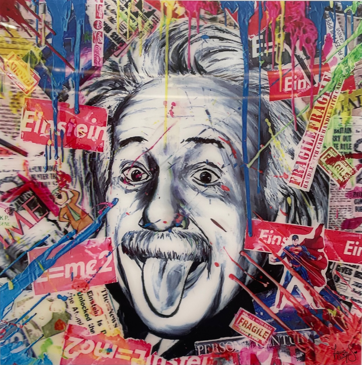 3D "Funny Einstein" by Laura Curiel | ArtCloud